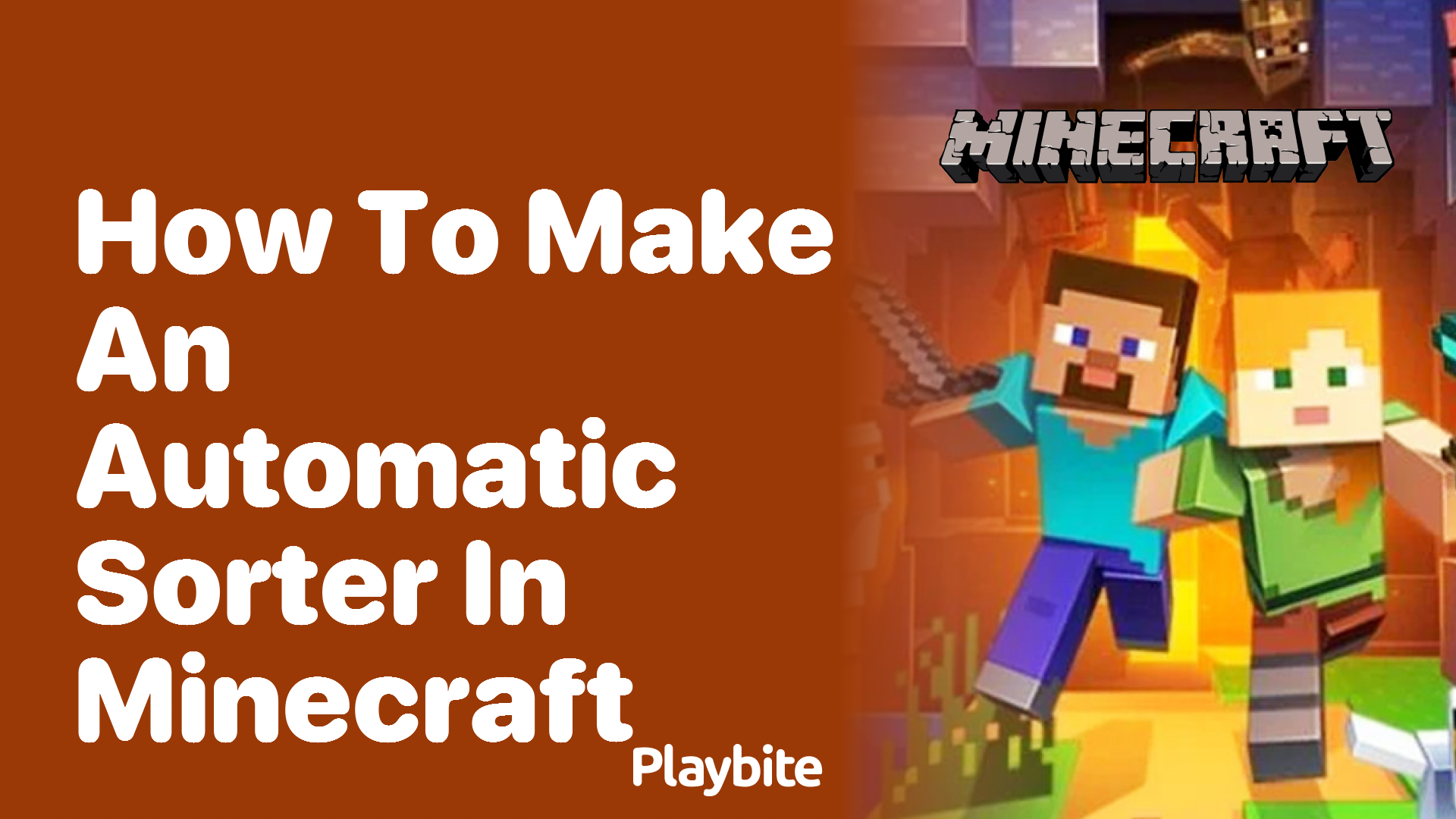 How to Make an Automatic Sorter in Minecraft - Playbite