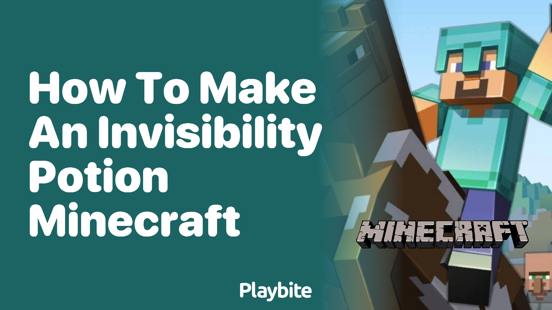 How to Make an Invisibility Potion in Minecraft - Playbite