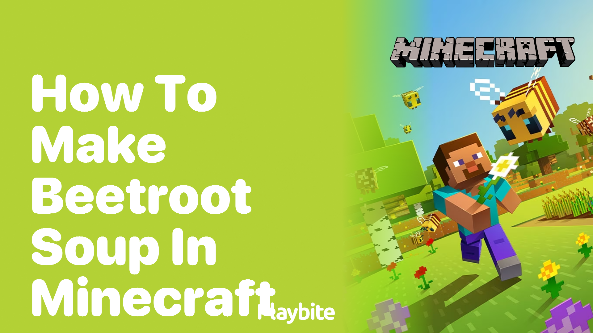How to Make Beetroot Soup in Minecraft - Playbite