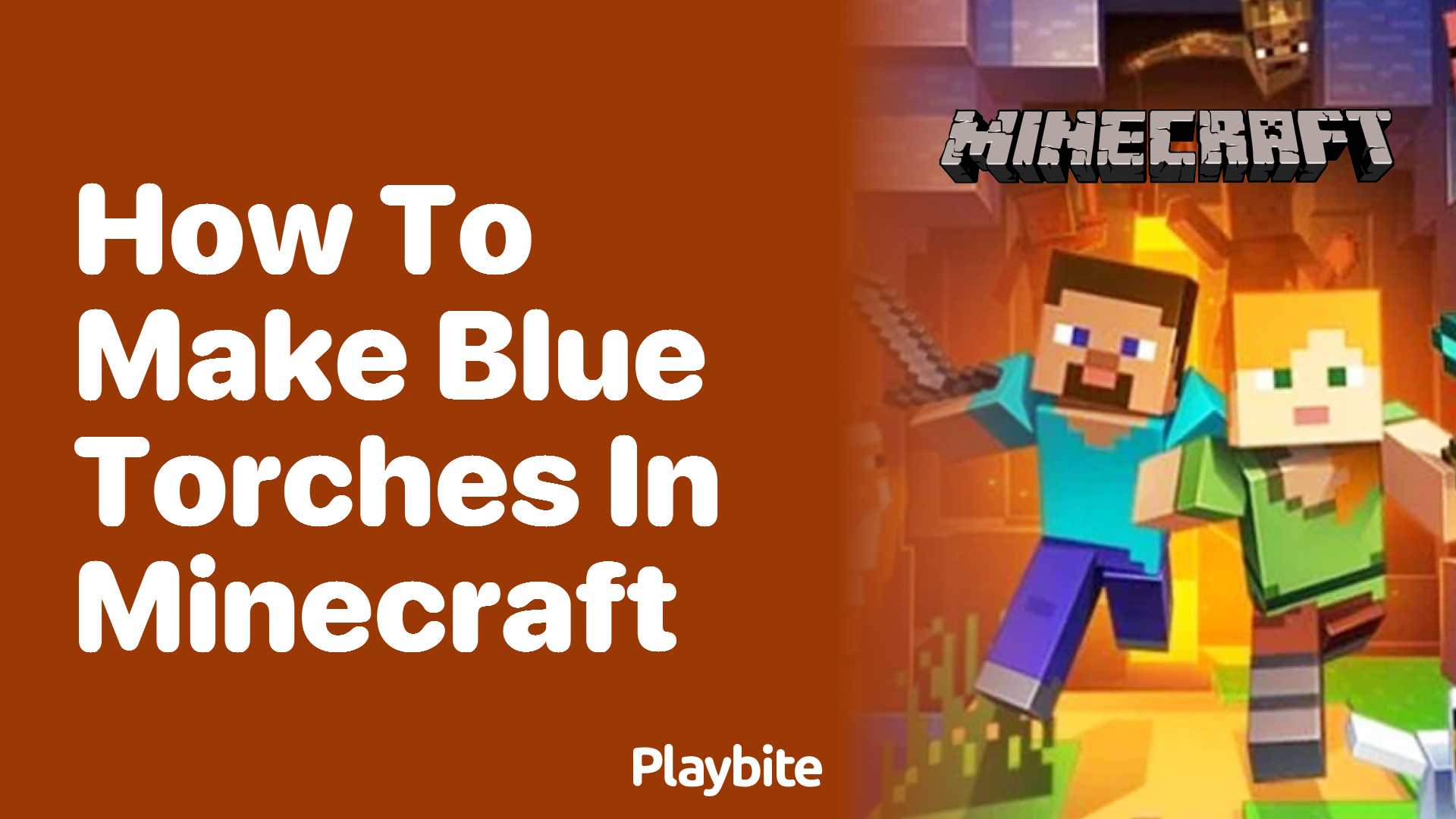How to Make Blue Torches in Minecraft - Playbite