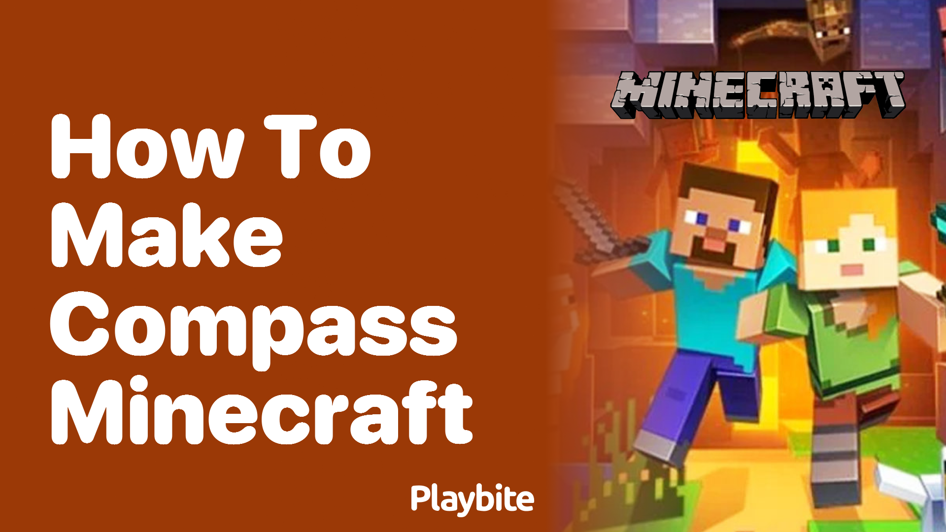 How to Make a Compass in Minecraft - Playbite
