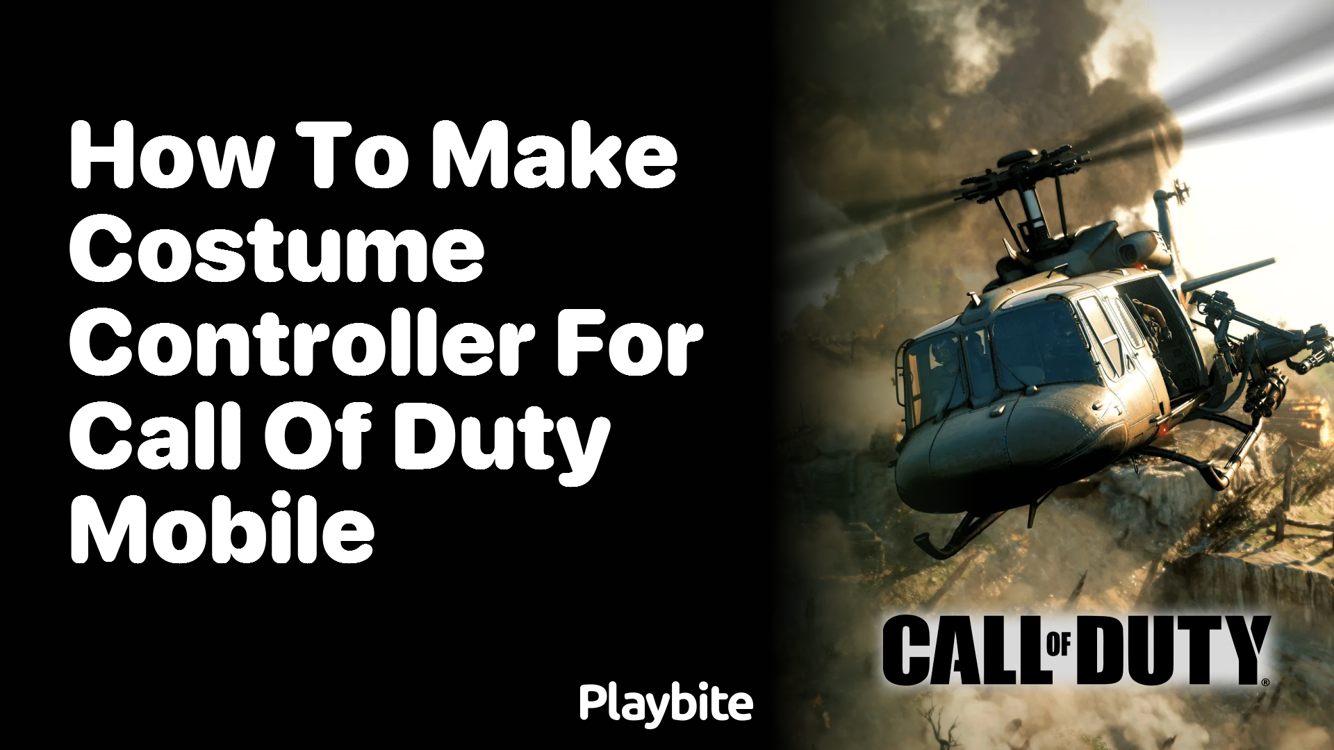 How To Make A Custom Controller For Call Of Duty Mobile Playbite
