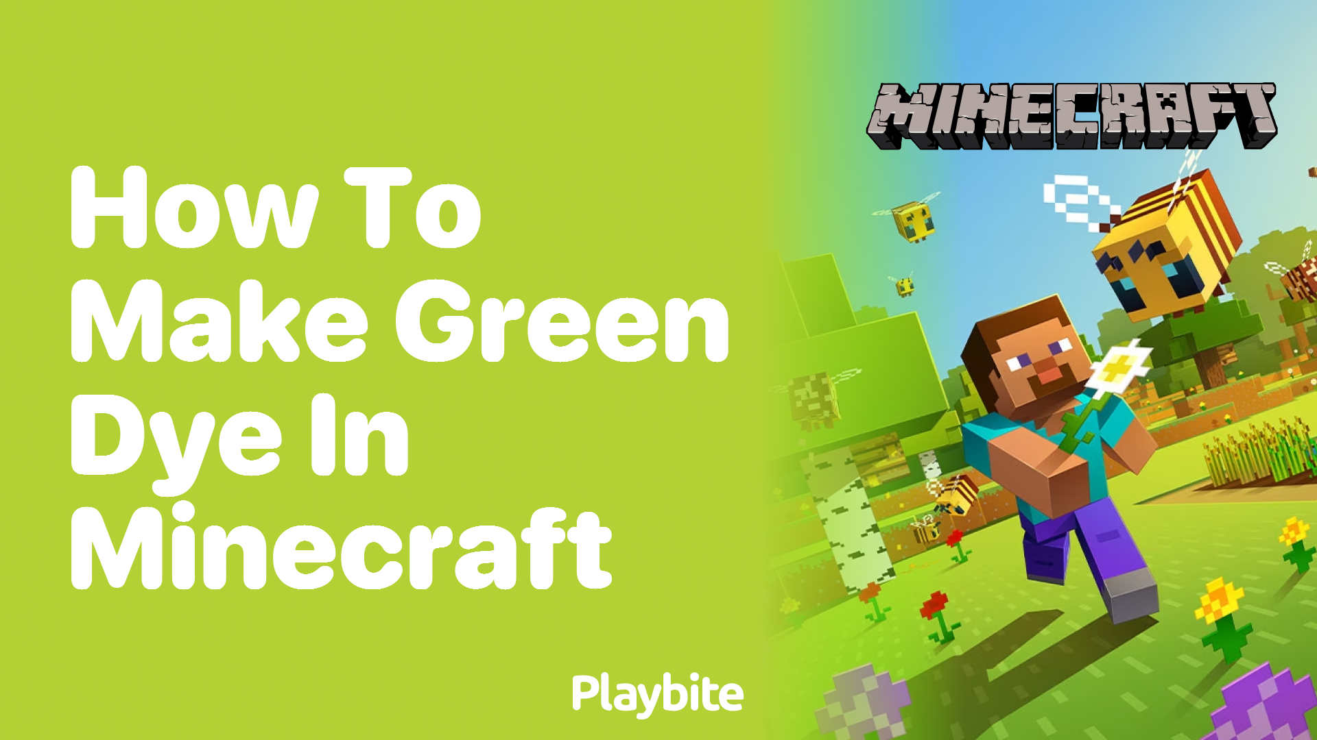 How to Make Green Dye in Minecraft: A Simple Guide - Playbite