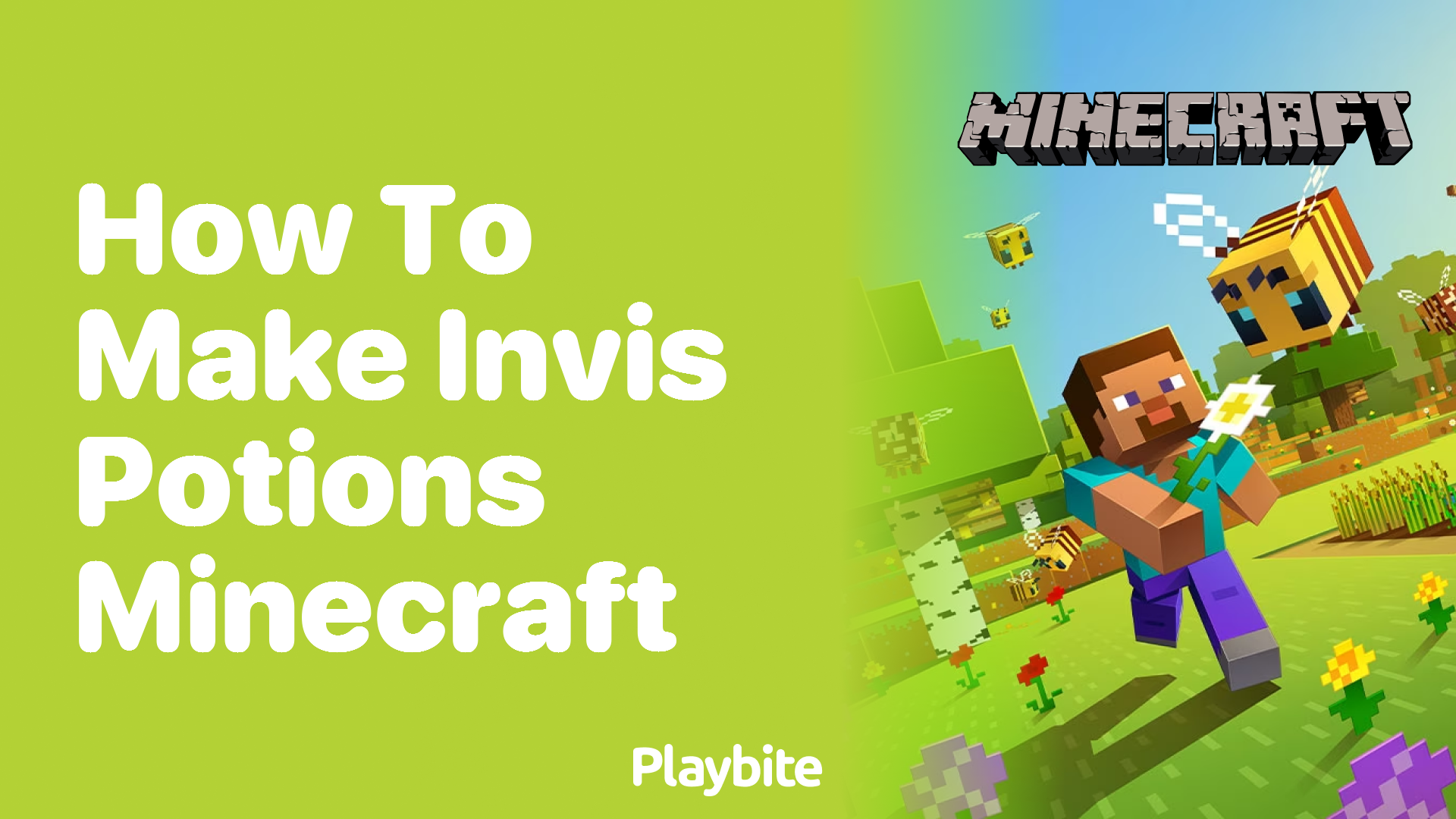 How to Make Invisibility Potions in Minecraft - Playbite