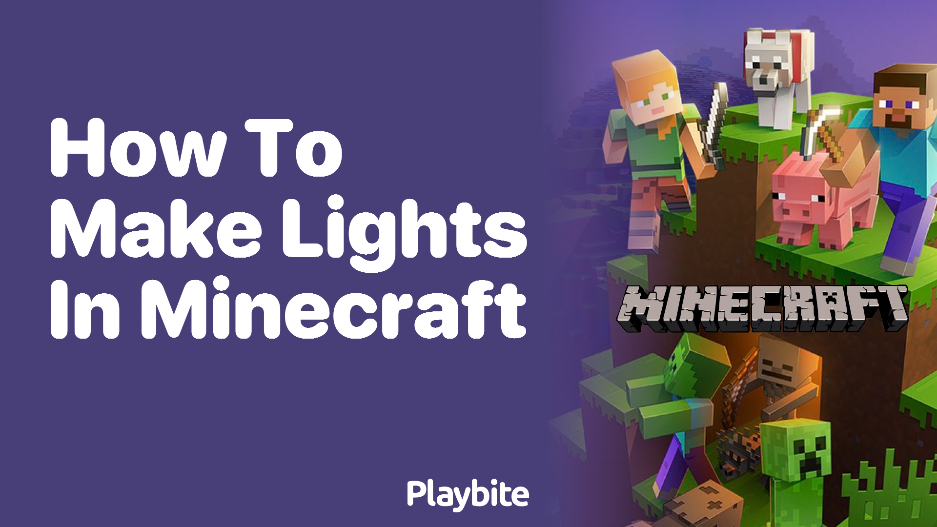 How to Make Lights in Minecraft: Illuminating Your World - Playbite