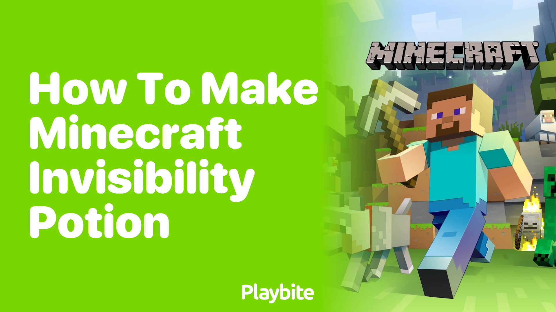 How To Make a Minecraft Invisibility Potion: A Simple Guide - Playbite