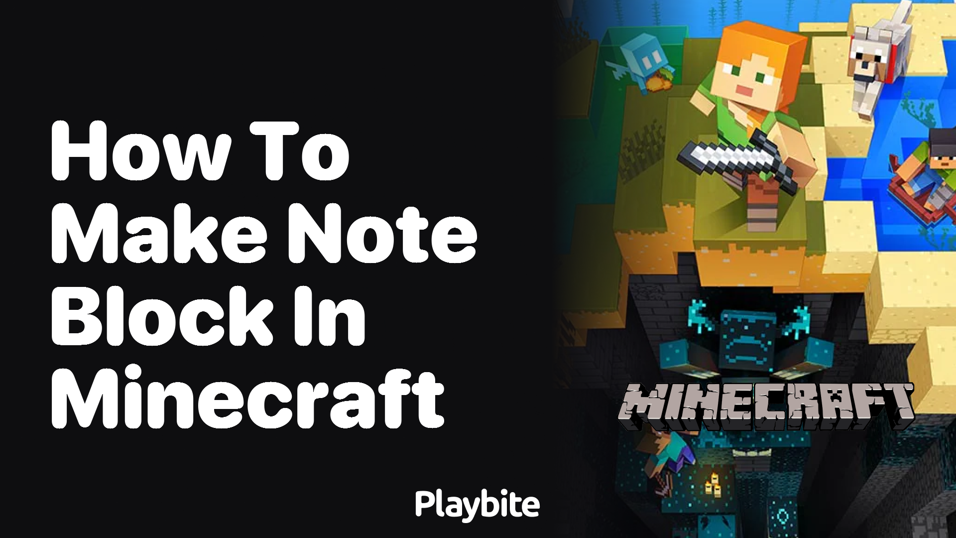How to Make a Note Block in Minecraft - Playbite