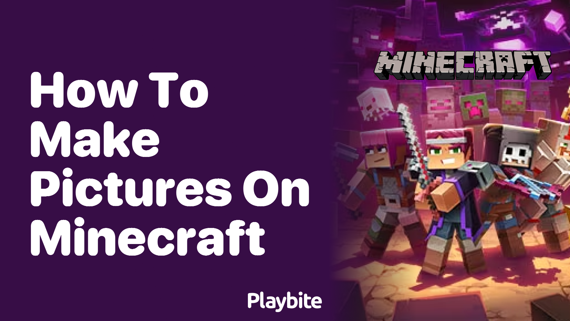 How to Make Pictures on Minecraft: A Quick Guide - Playbite