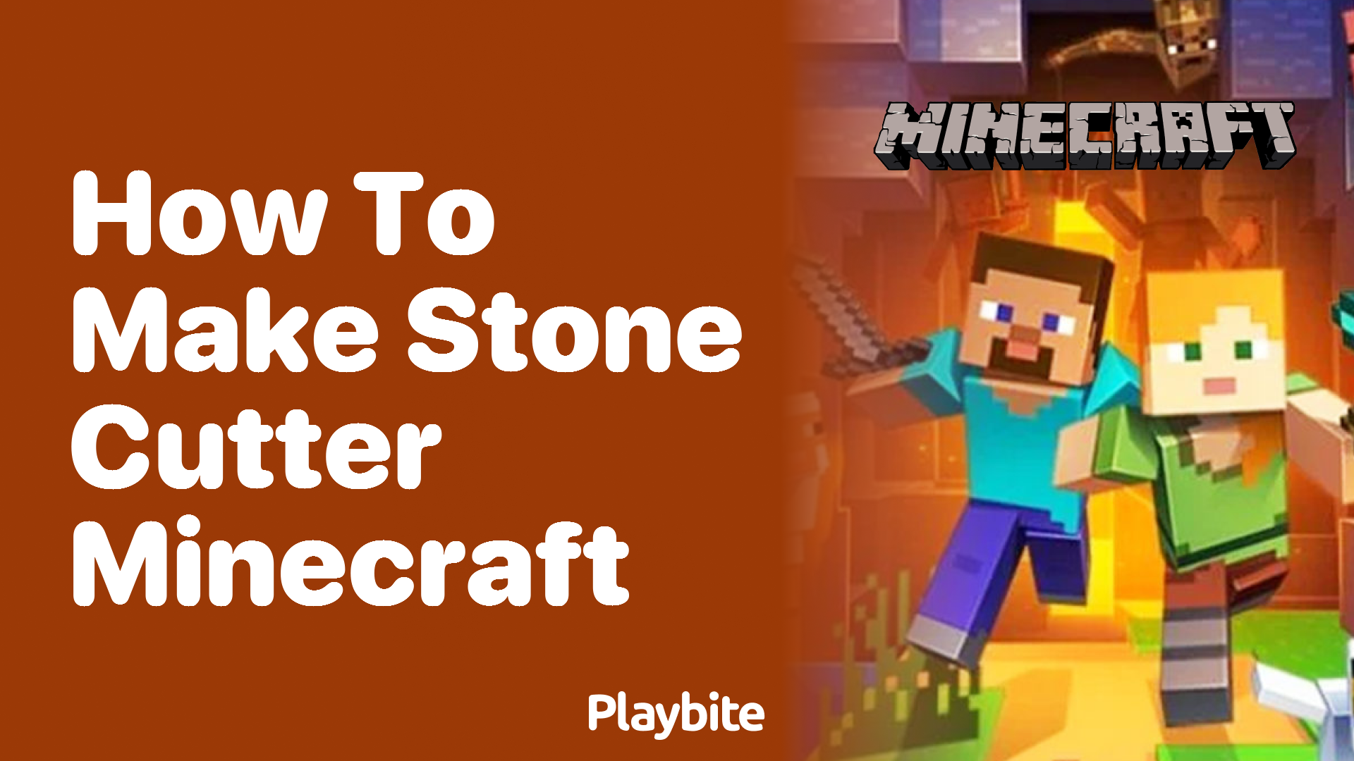 How to Make a Stone Cutter in Minecraft - Playbite
