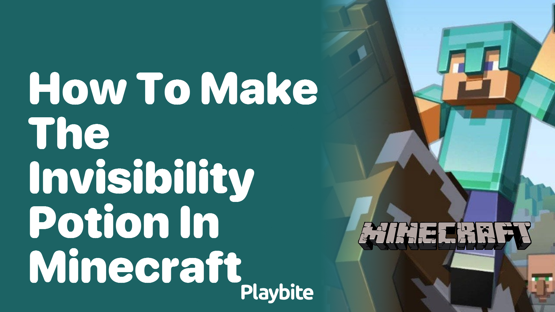 How to Make the Invisibility Potion in Minecraft - Playbite