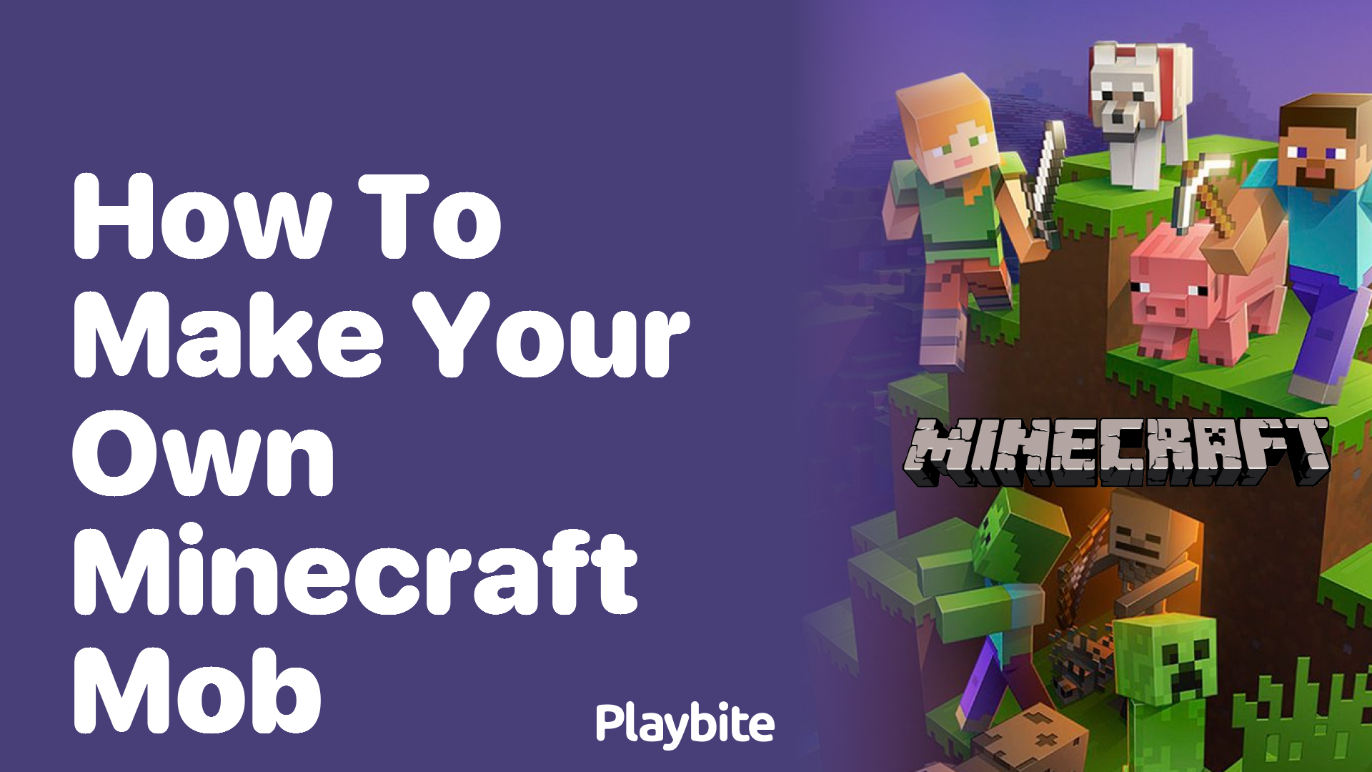 How to Make Your Own Minecraft Mob: A Simple Guide - Playbite