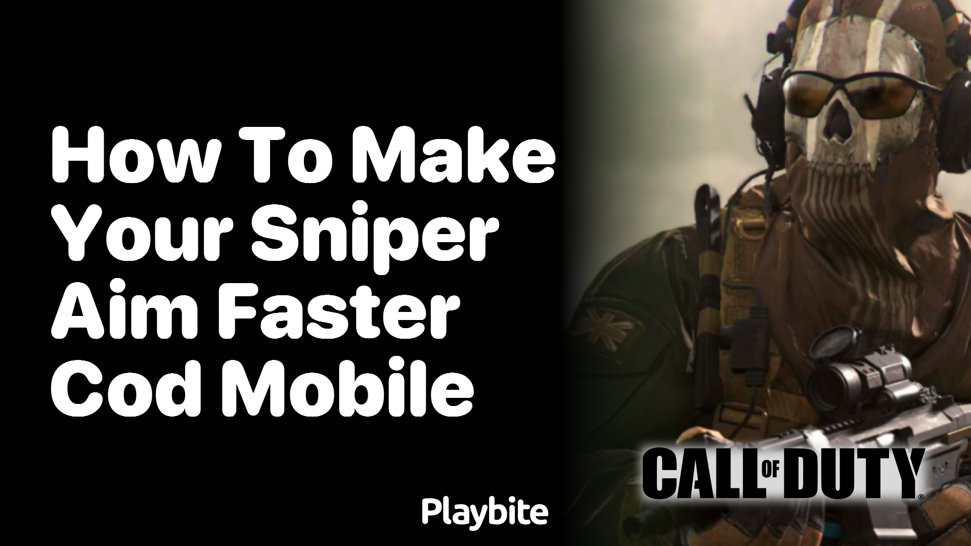 How to Make Your Sniper Aim Faster in COD Mobile - Playbite