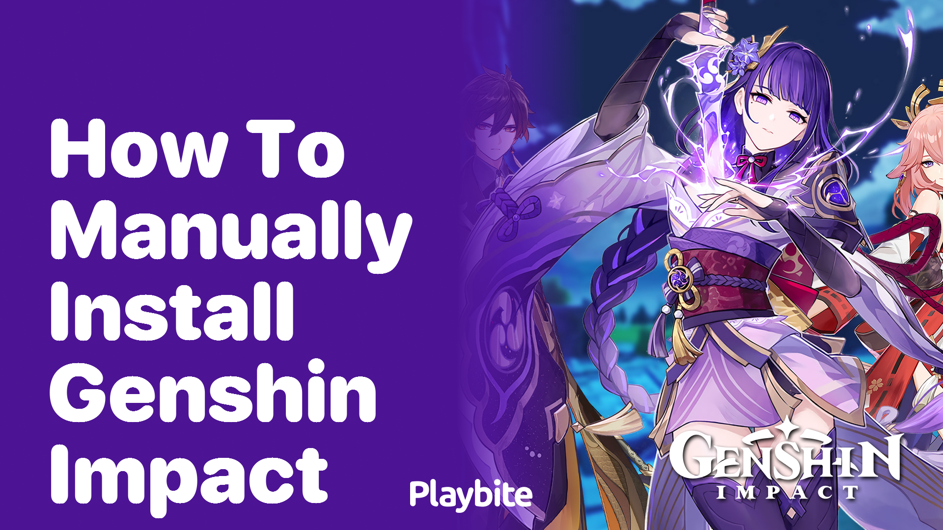 How to Manually Install Genshin Impact on Your Device - Playbite