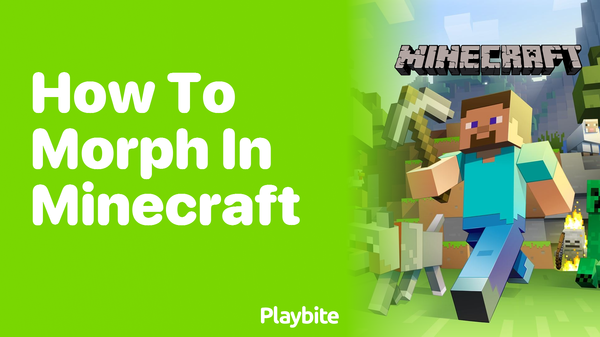 How to Morph in Minecraft: Transform Your Game Experience - Playbite