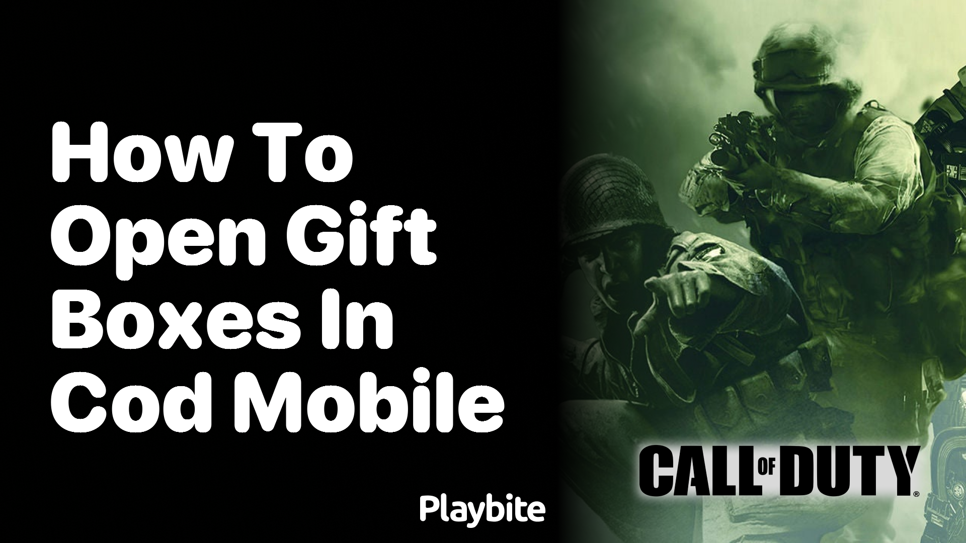How to Open Gift Boxes in COD Mobile - Playbite