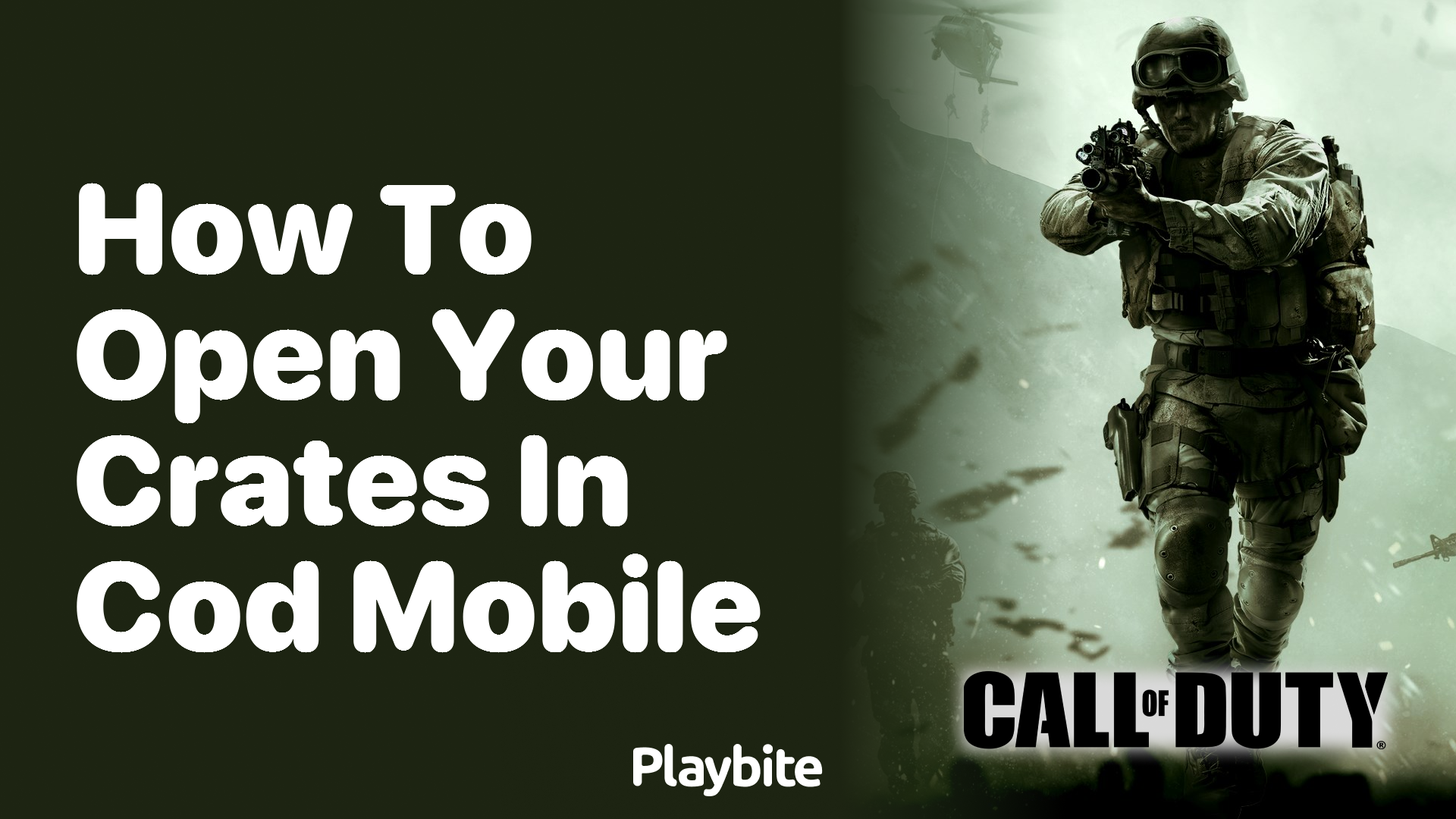 How to Open Your Crates in COD Mobile - Playbite