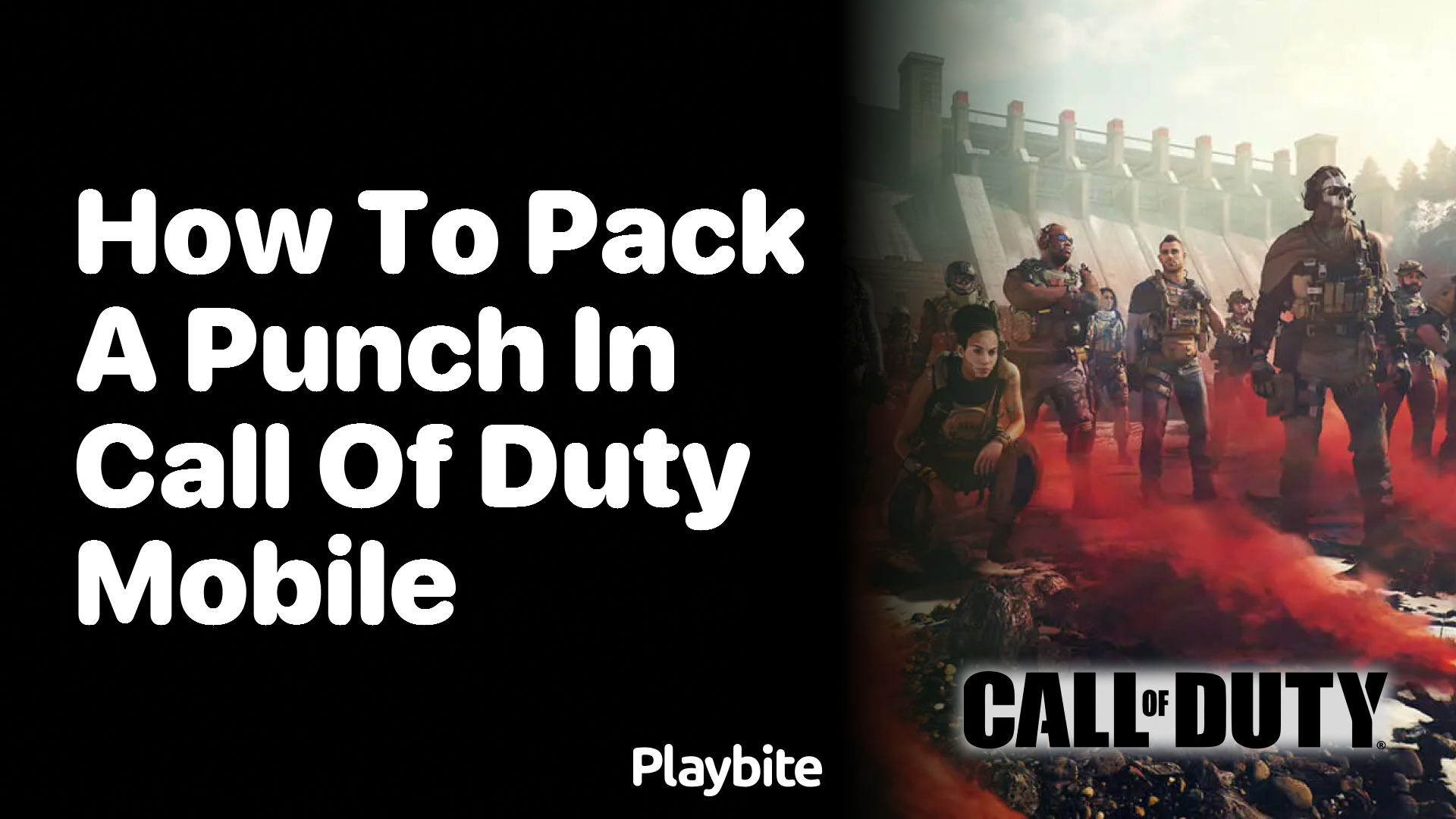 How to Pack a Punch in Call of Duty Mobile - Playbite