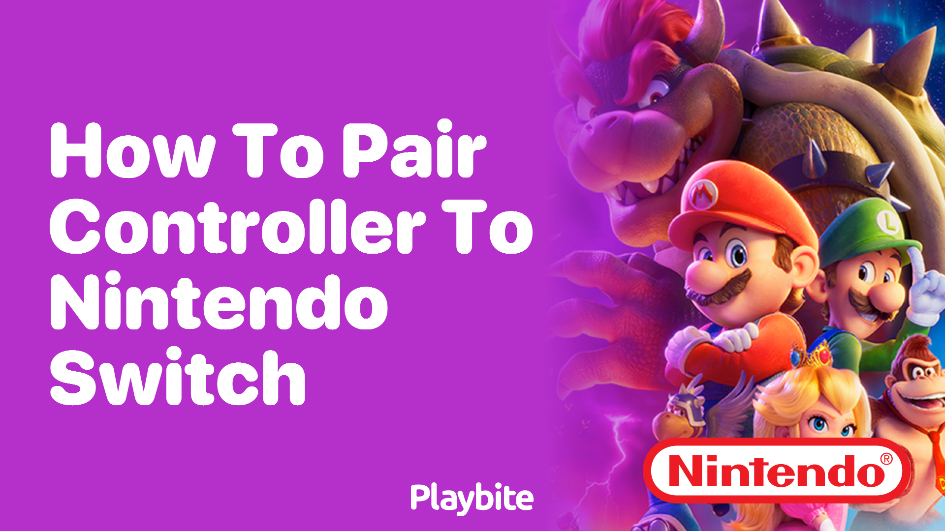 How to Pair a Controller to Your Nintendo Switch - Playbite
