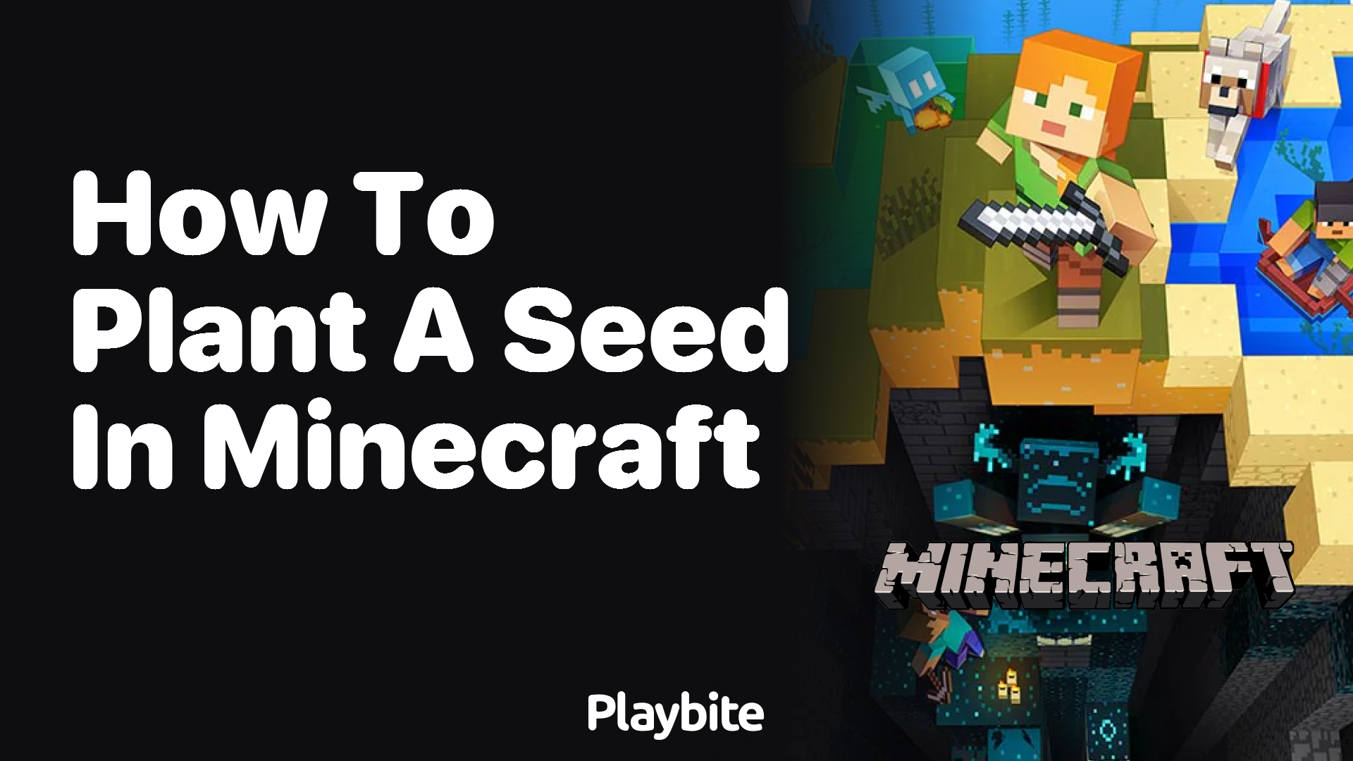 How to Plant a Seed in Minecraft - Playbite