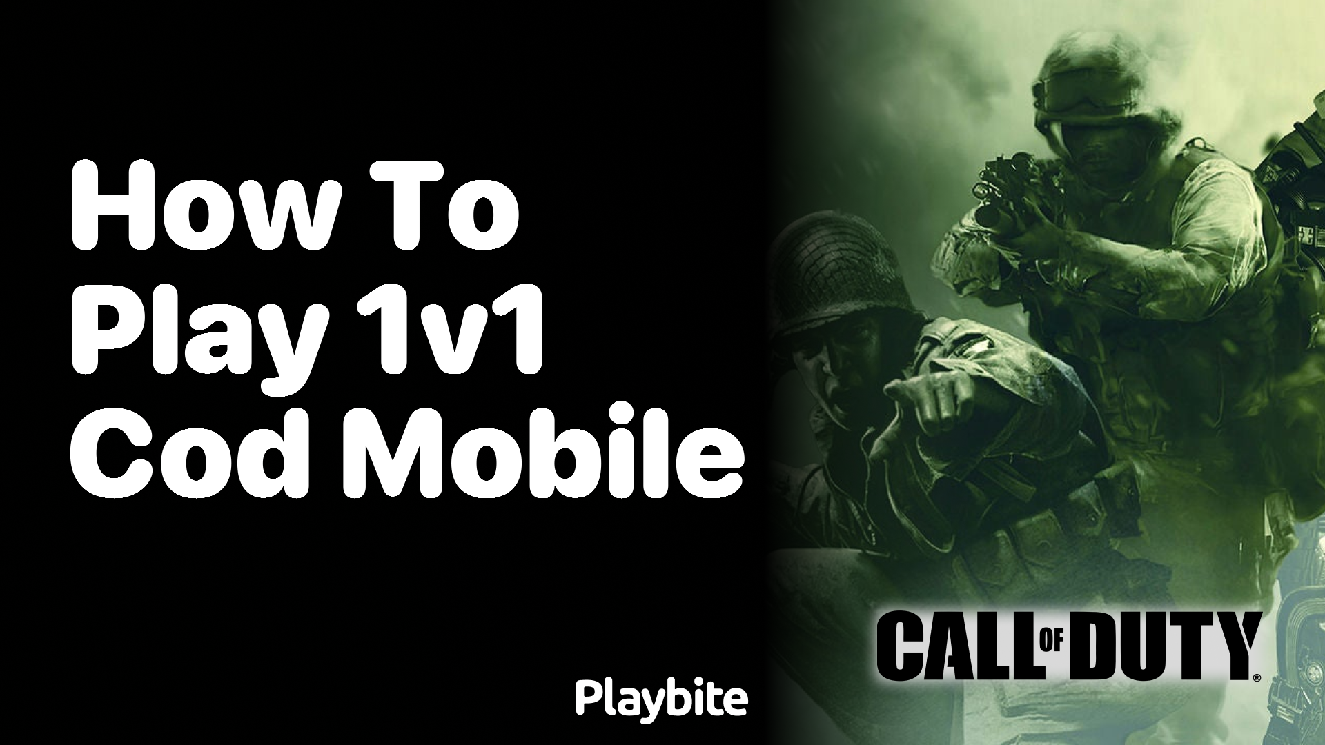 How to Play 1v1 in COD Mobile: A Simple Guide - Playbite