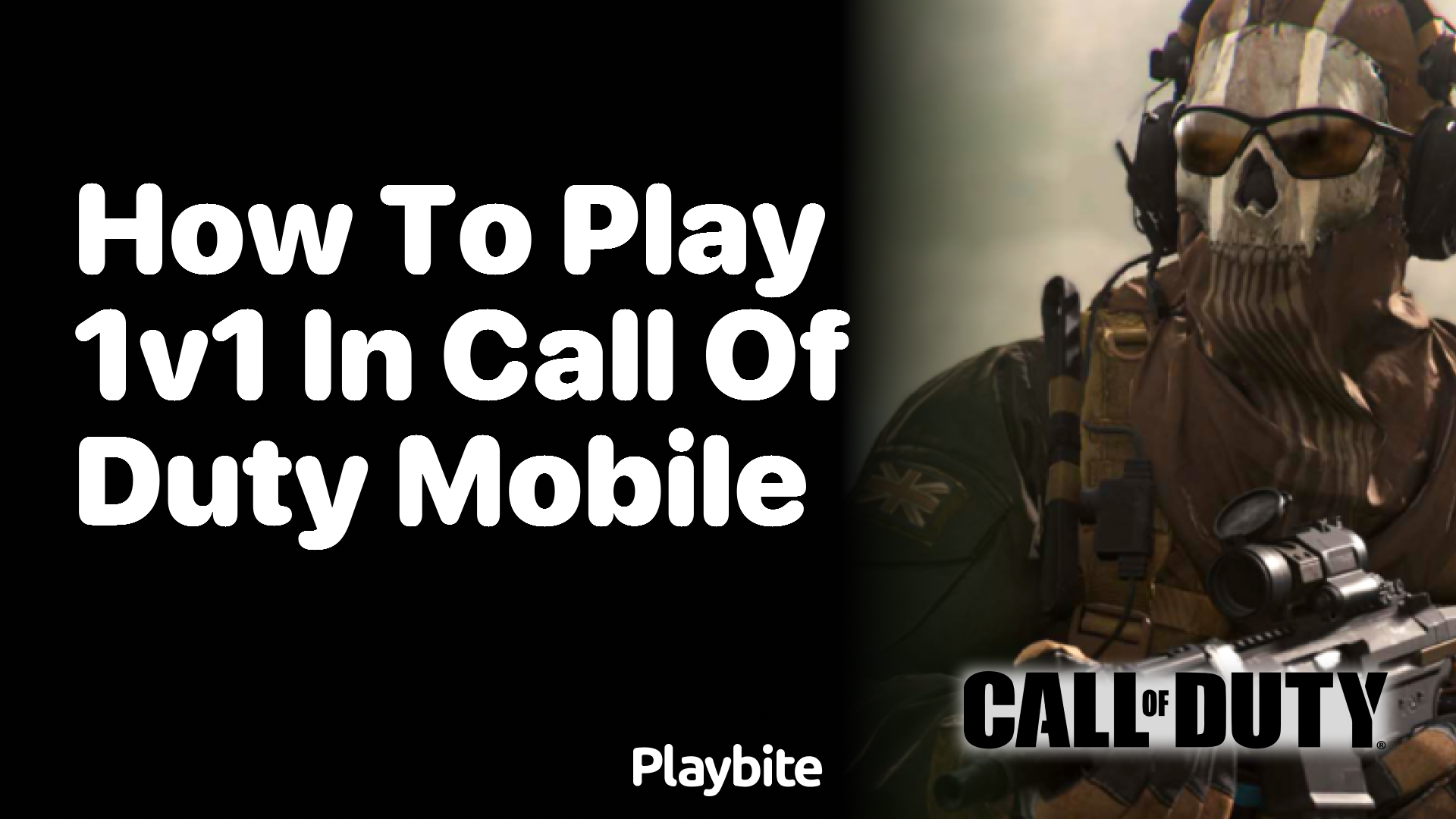 How to Play 1v1 in Call of Duty Mobile: A Step-by-Step Guide - Playbite