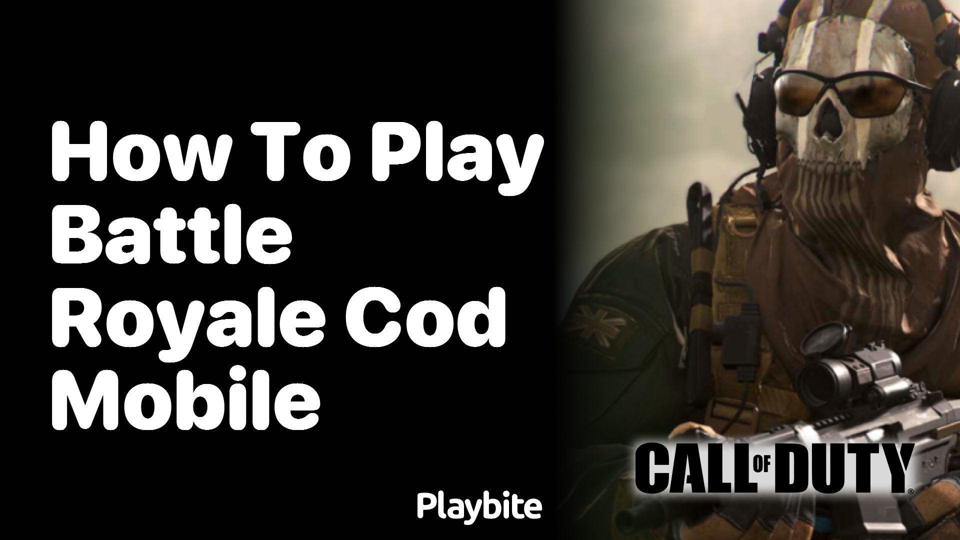 How to Play Battle Royale in CoD Mobile - Playbite