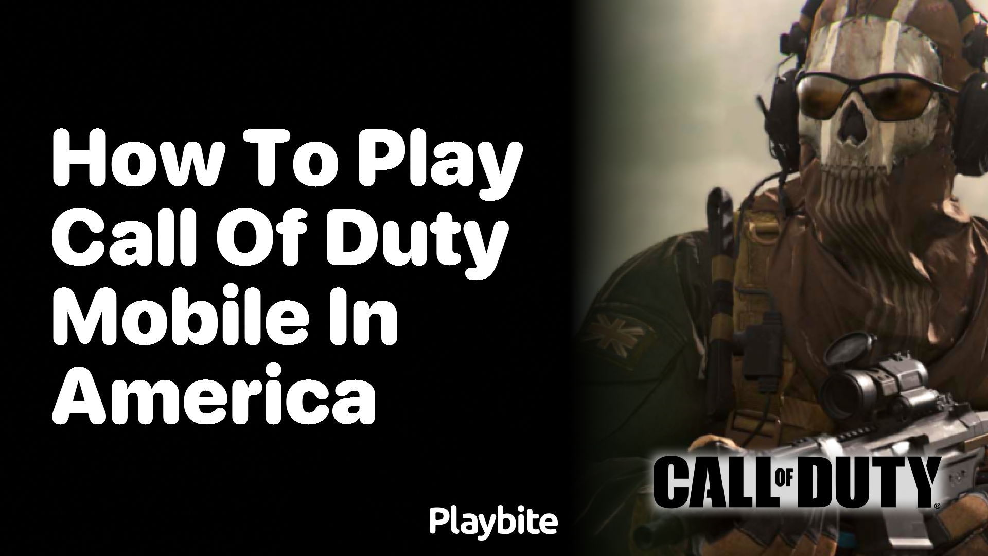 How to Play Call of Duty Mobile in America - Playbite