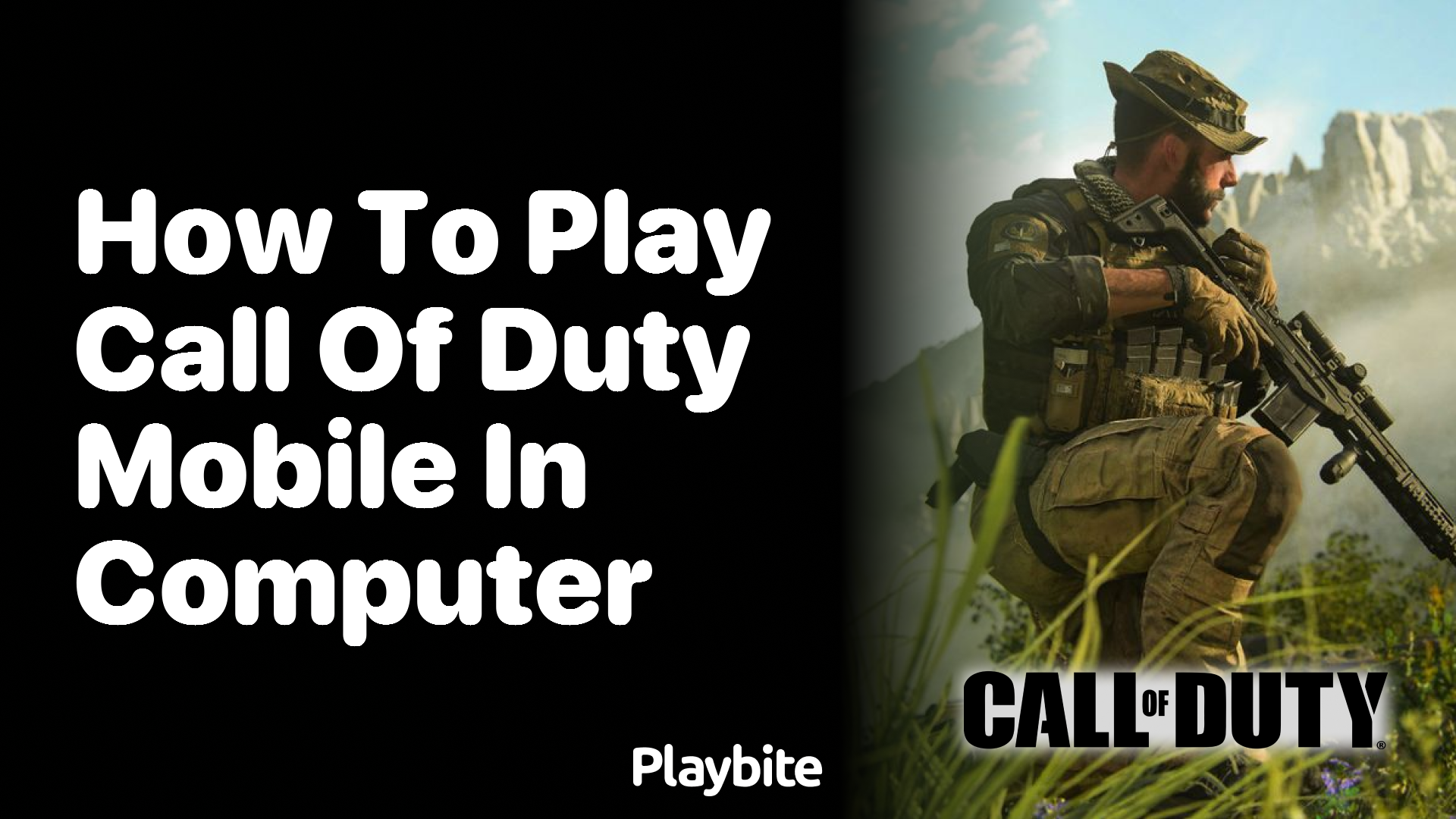 How to Play Call of Duty Mobile on Your Computer - Playbite
