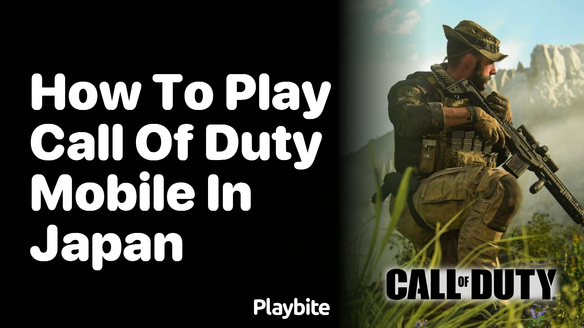How to Play Call of Duty Mobile in Japan - Playbite