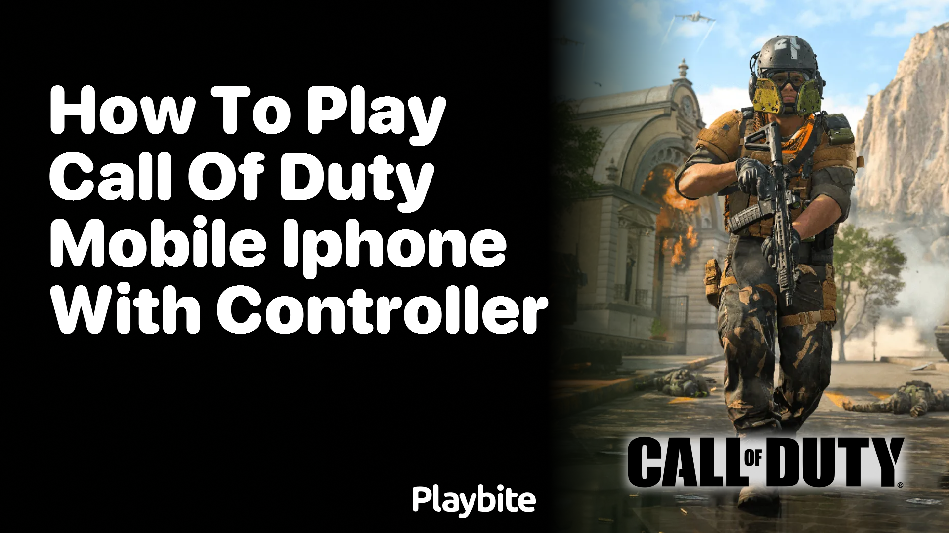 How to Play Call of Duty Mobile on iPhone with a Controller - Playbite