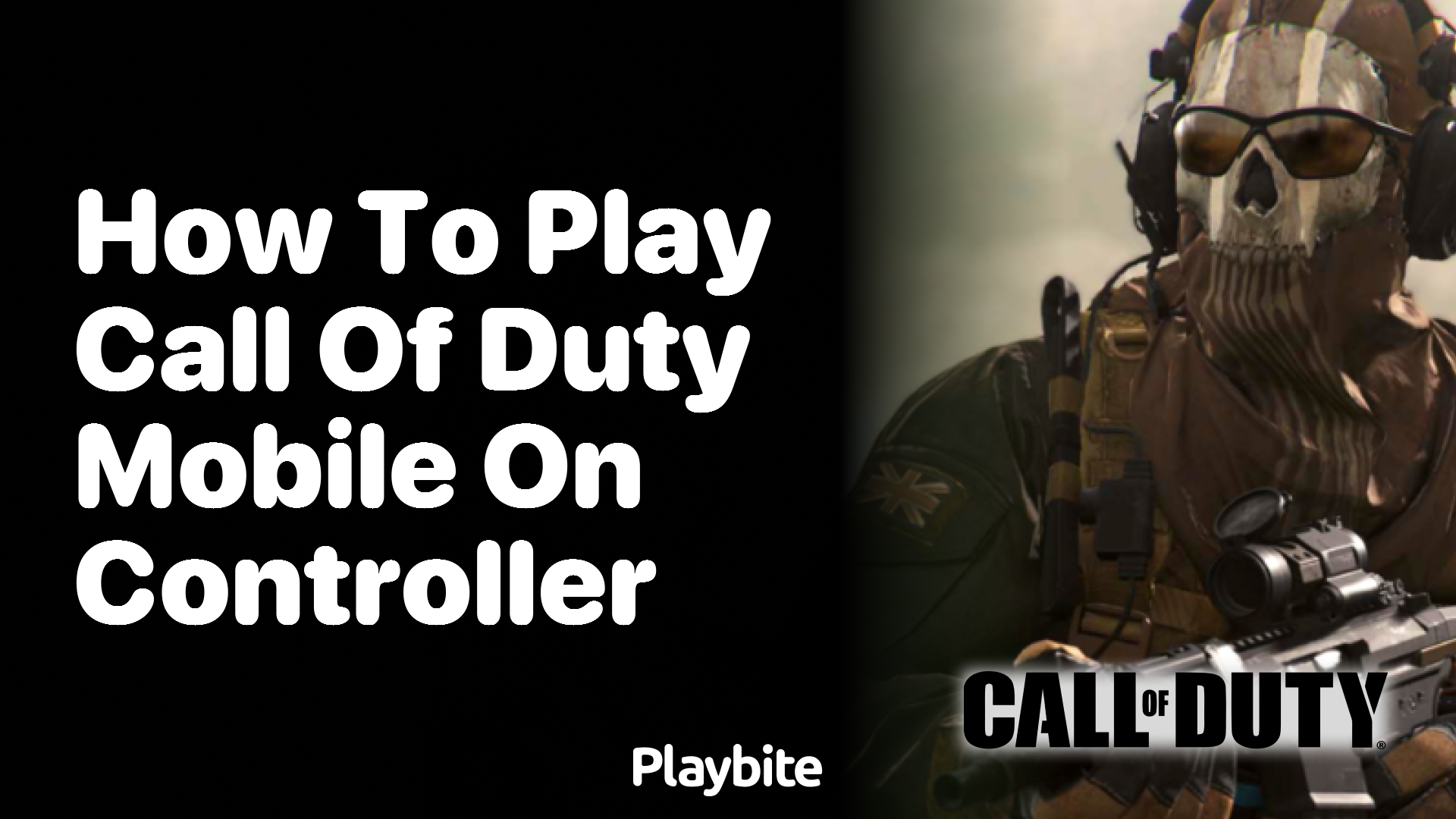 How to Play Call of Duty Mobile on a Controller - Playbite