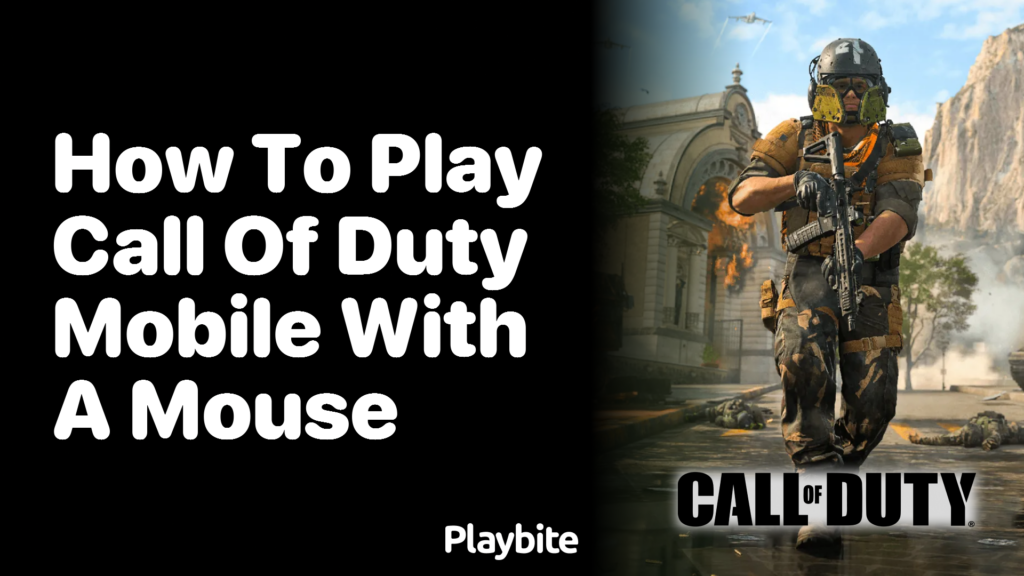 How to Play Call of Duty Mobile with a Mouse - Playbite