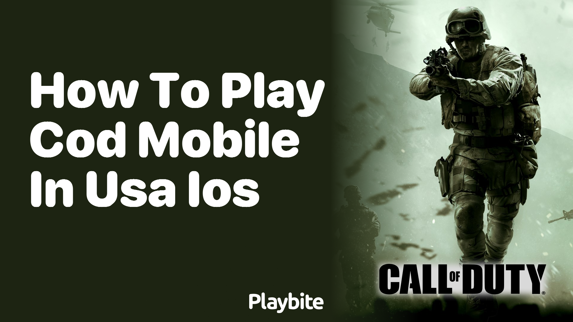 How to Play COD Mobile on iOS in the USA - Playbite