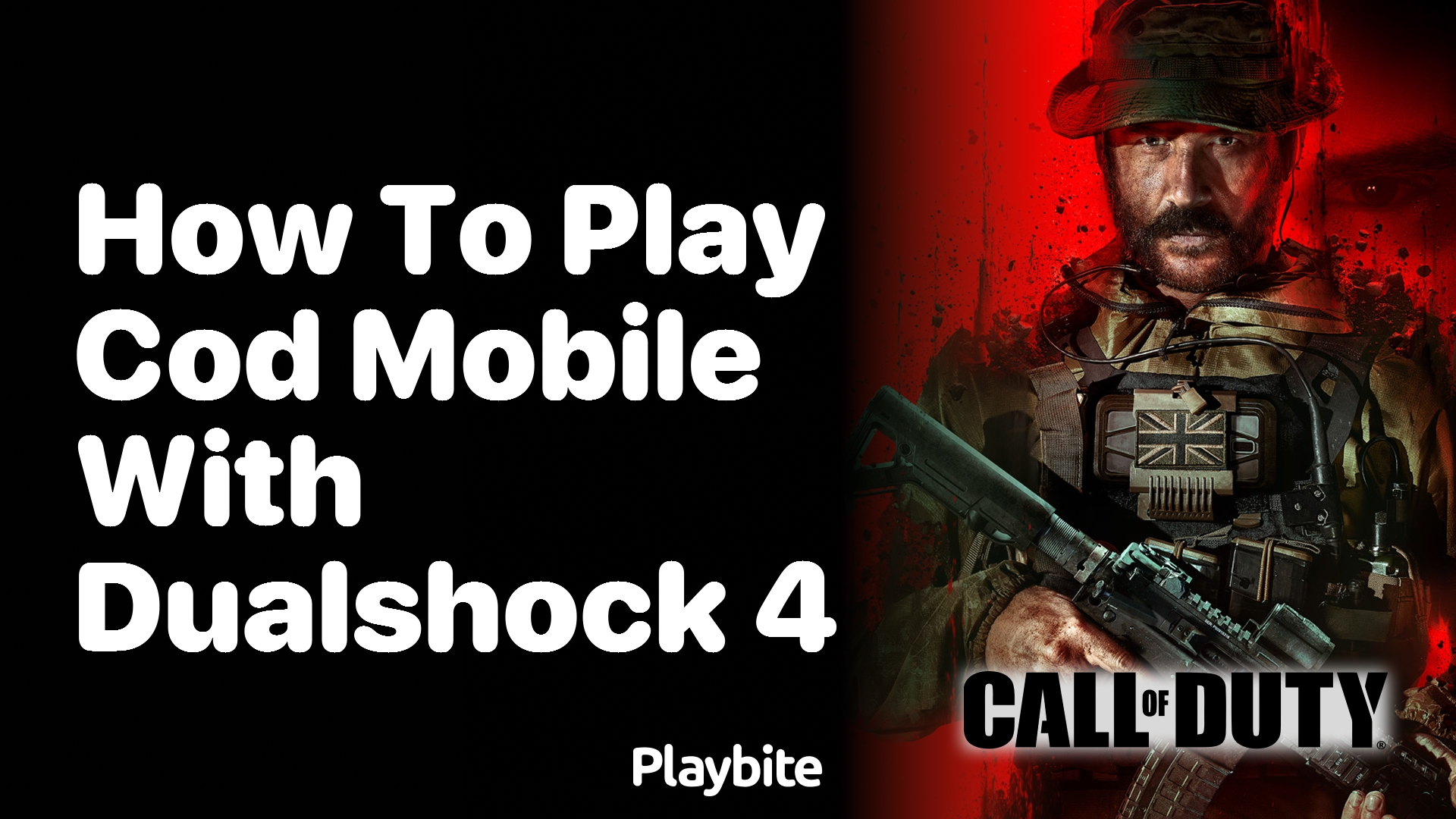 How to Play COD Mobile with Dualshock 4 - Playbite