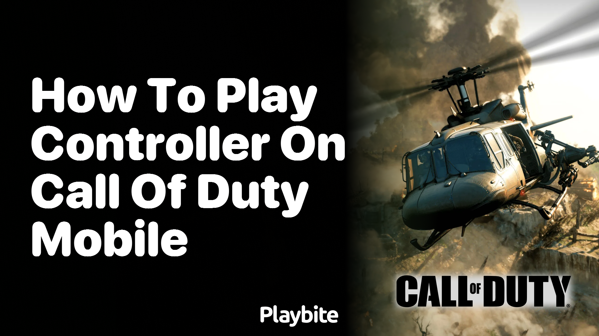 How to Play Call of Duty Mobile with a Controller - Playbite