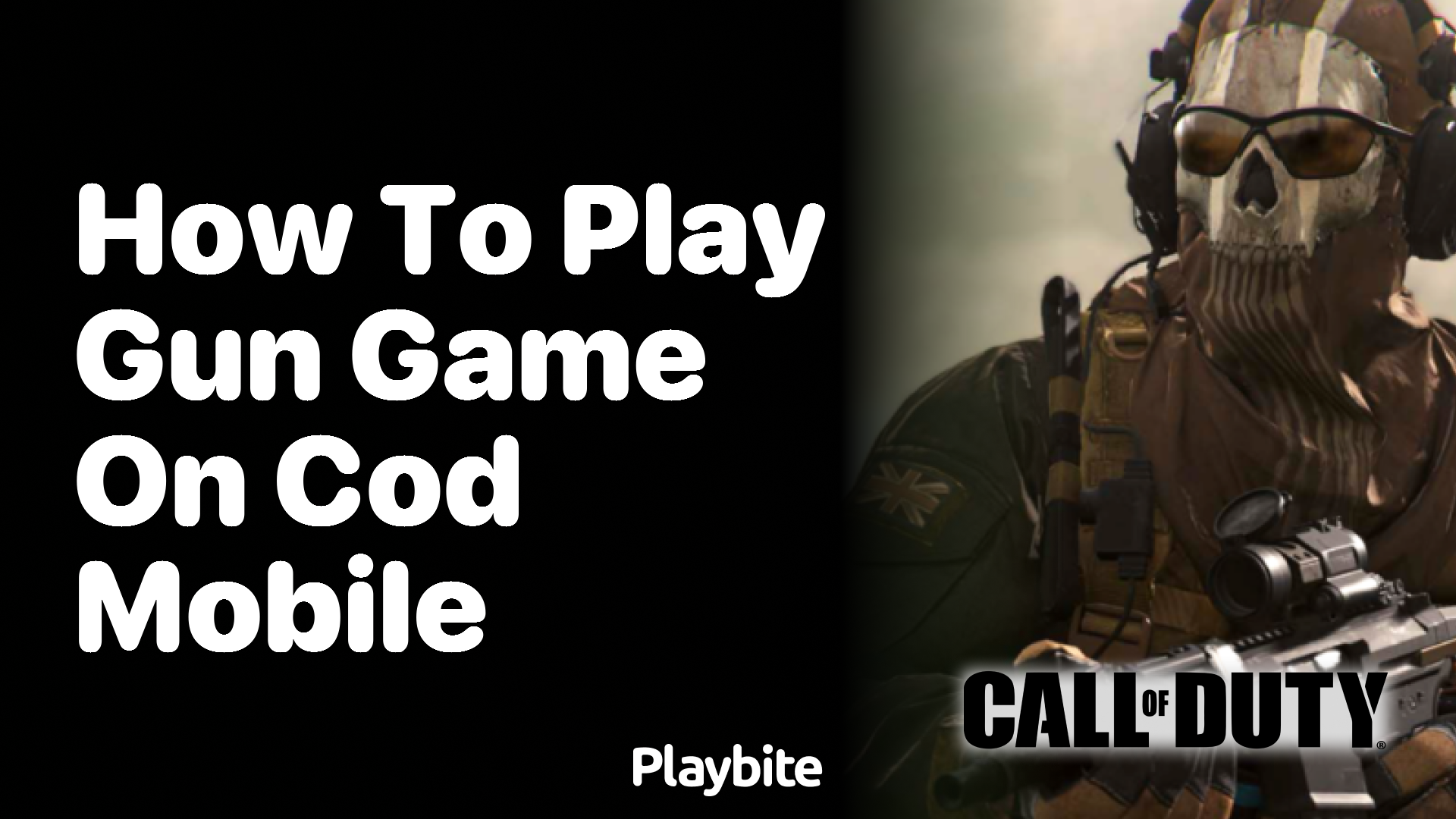 How to Play Gun Game on COD Mobile - Playbite