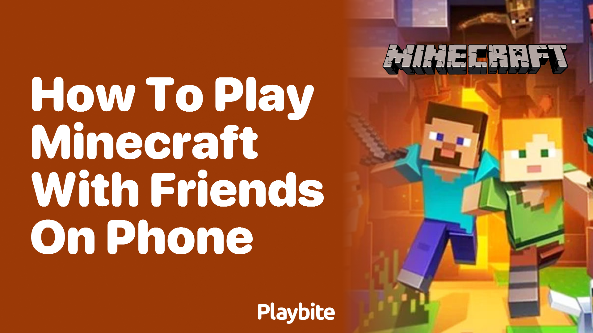 How to Play Minecraft with Friends on Your Phone - Playbite