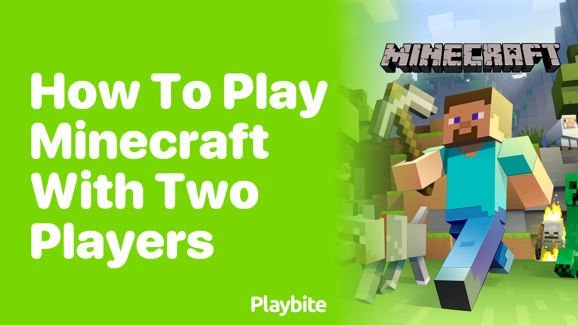 How to Play Minecraft With Two Players: A Fun Guide - Playbite