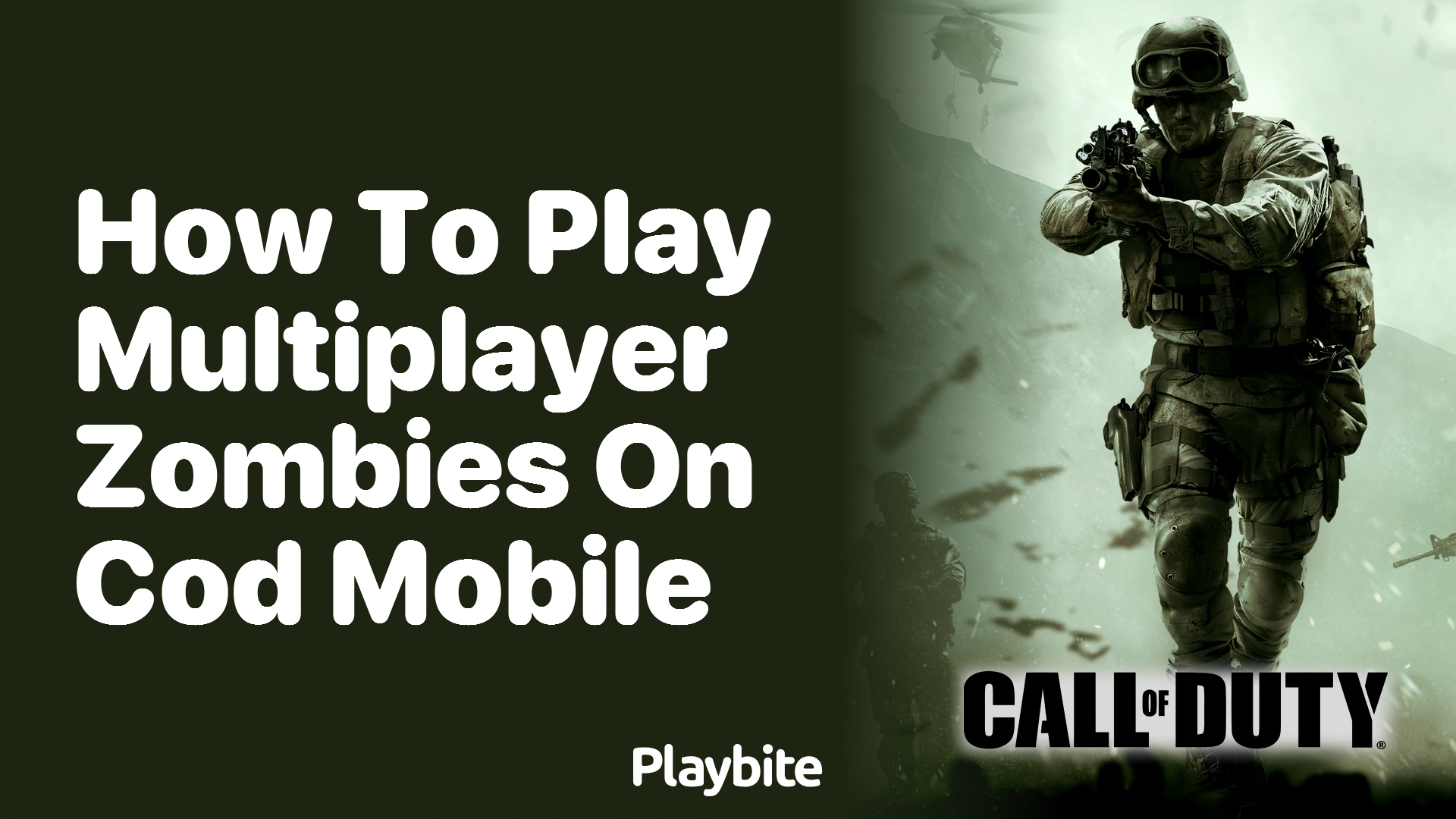 How to Play Multiplayer Zombies on COD Mobile - Playbite