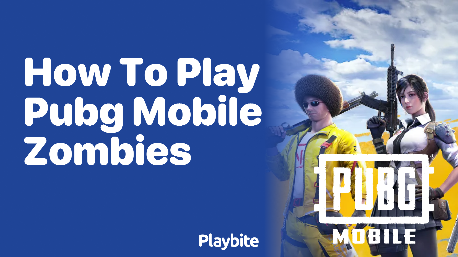 How to Play PUBG Mobile Zombies Mode - Playbite