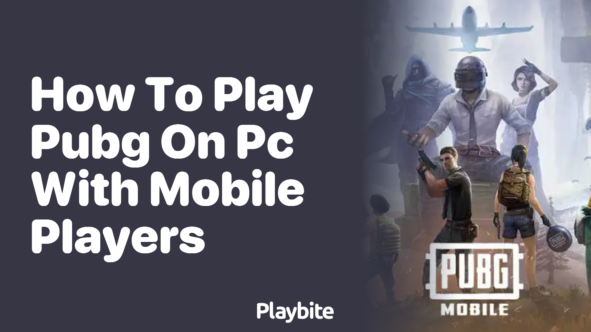 How to Play PUBG on PC with Mobile Players - Playbite