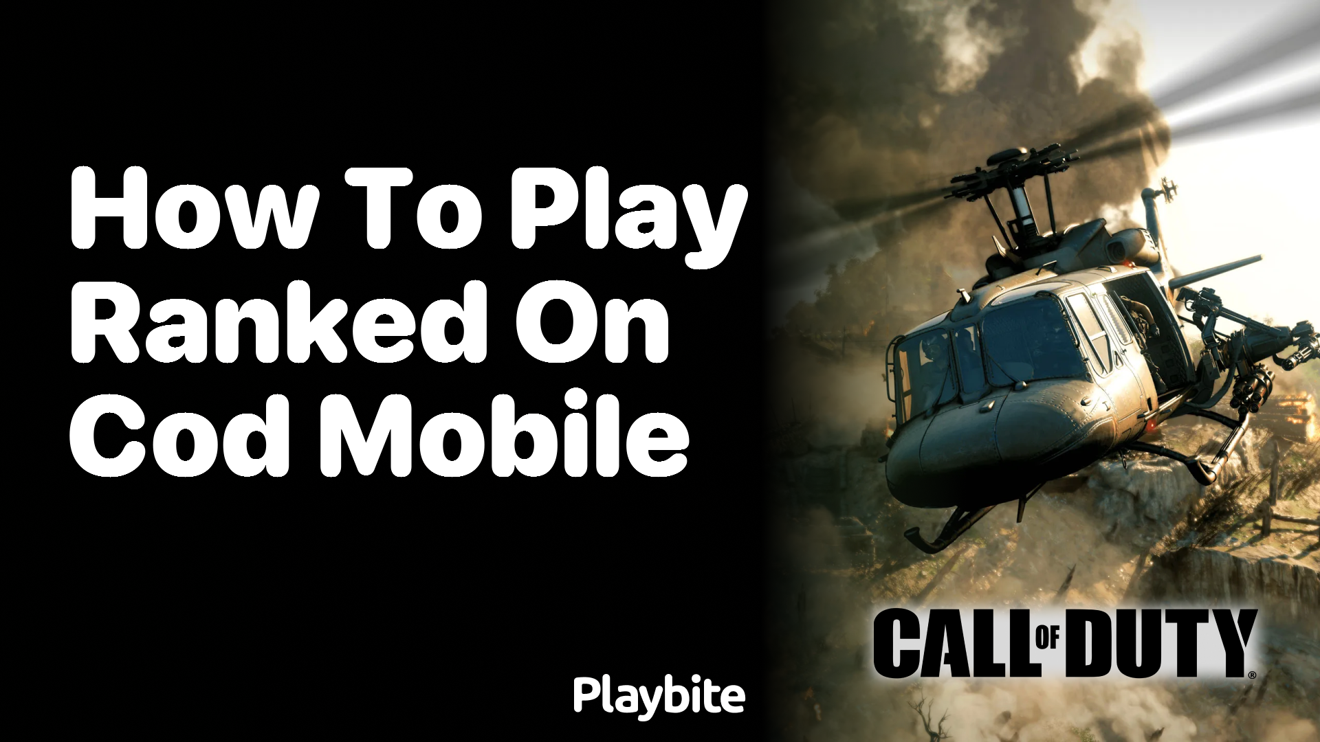 How to Play Ranked on COD Mobile - Playbite