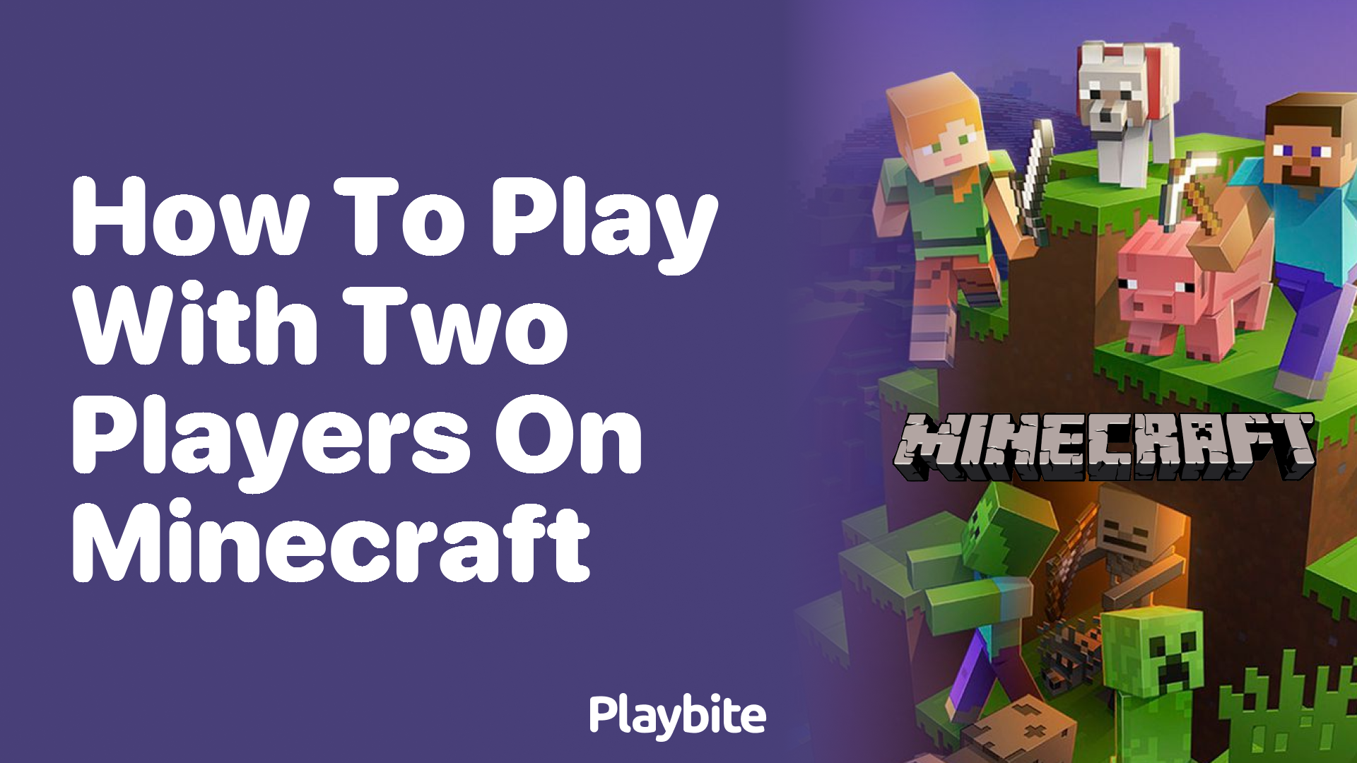 How to Play with Two Players on Minecraft: A Fun Guide! - Playbite