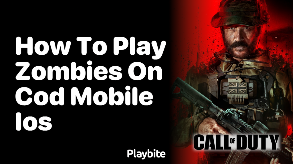 How to Play Zombies on COD Mobile iOS - Playbite