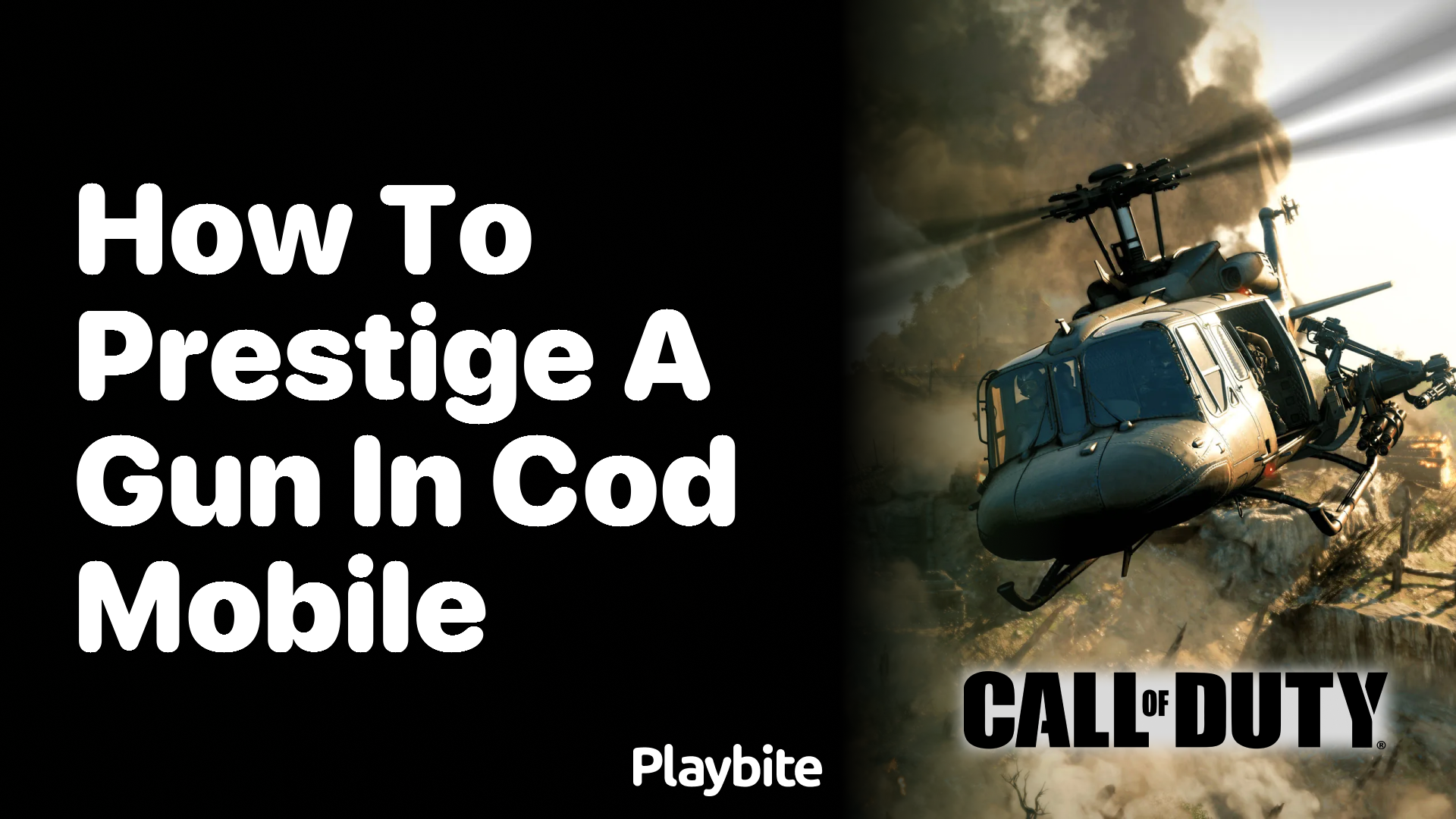 How to Prestige a Gun in COD Mobile - Playbite