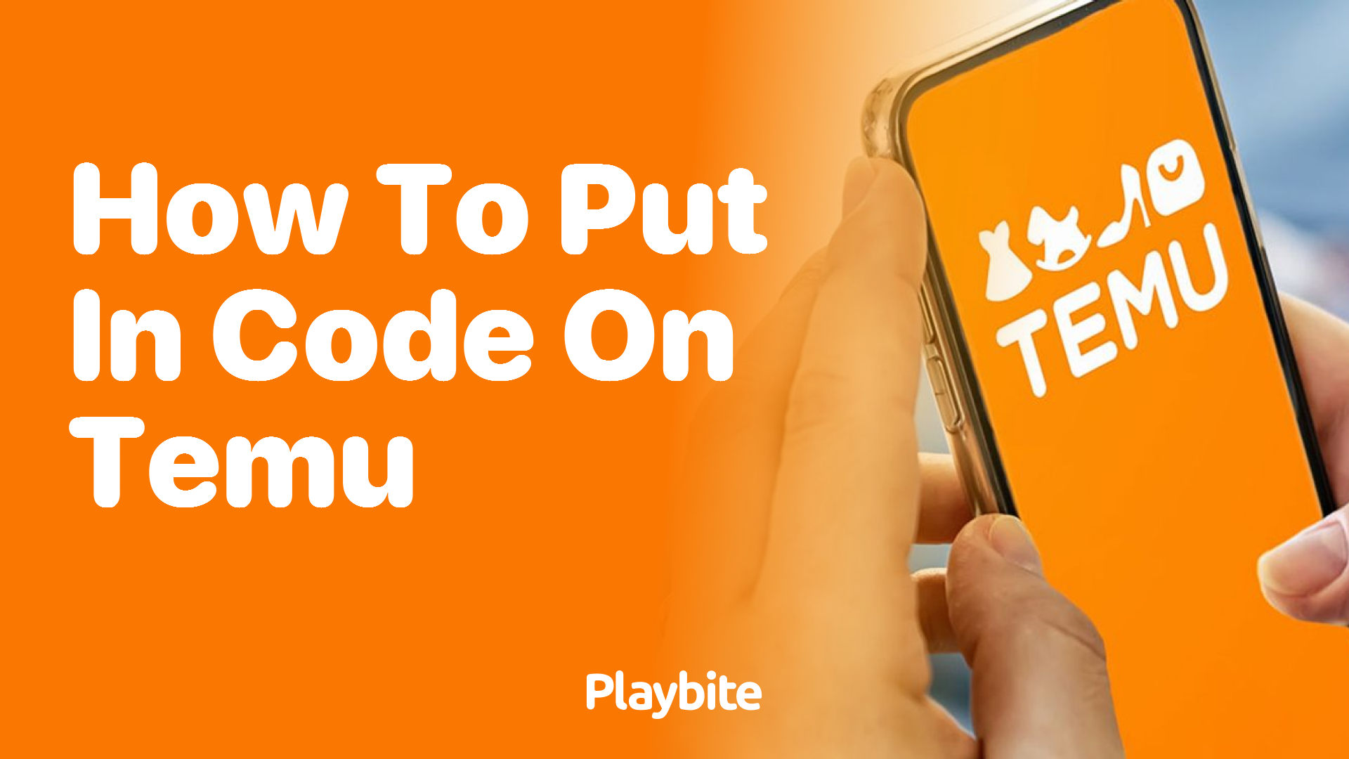 How to Put in Code on Temu: A Simple Guide - Playbite