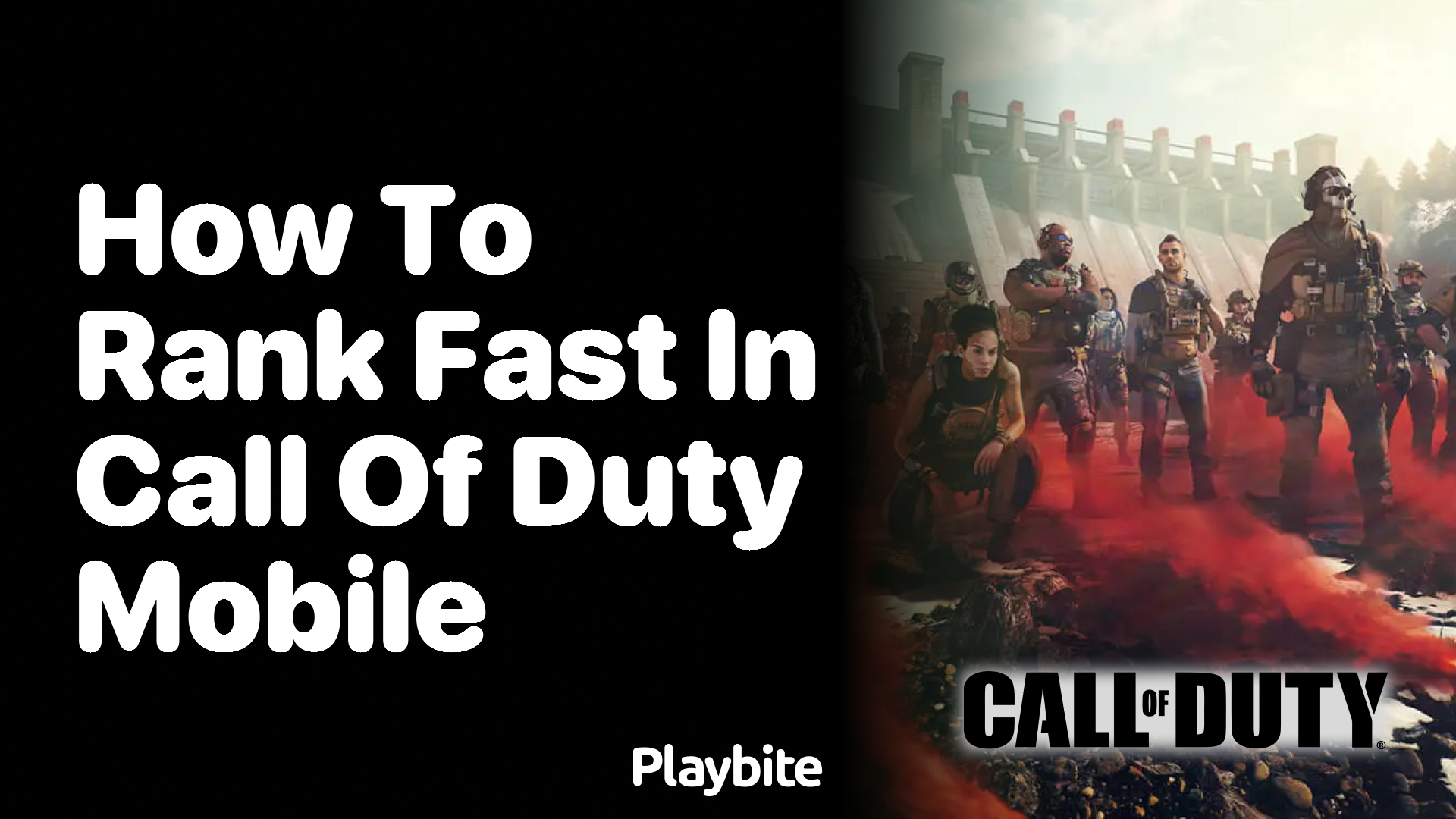 How to Rank Fast in Call of Duty Mobile - Playbite