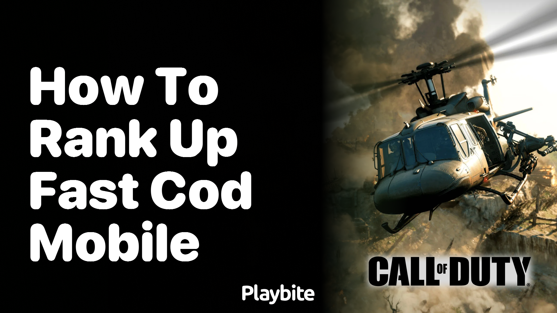 How to Rank Up Fast in CoD Mobile - Playbite