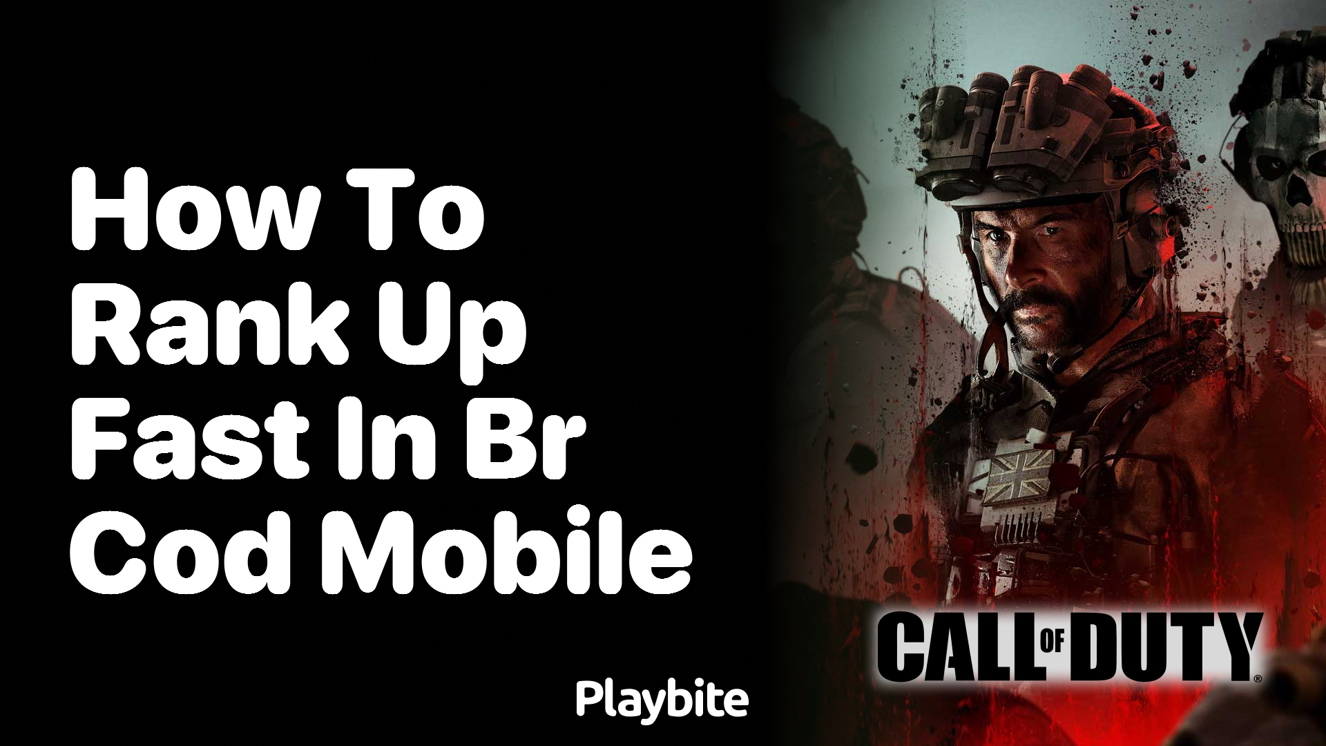 How to Rank Up Fast in BR COD Mobile - Playbite