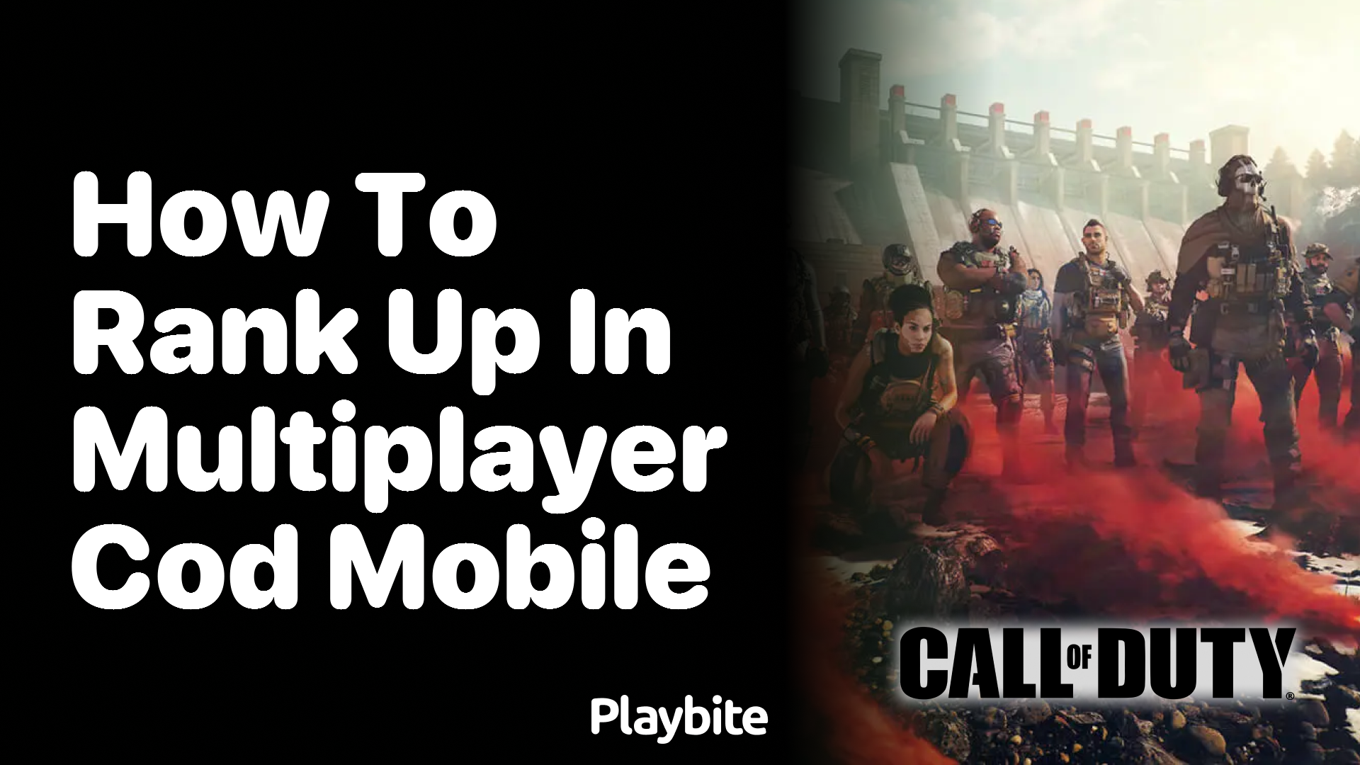 How to Rank Up in Multiplayer COD Mobile - Playbite
